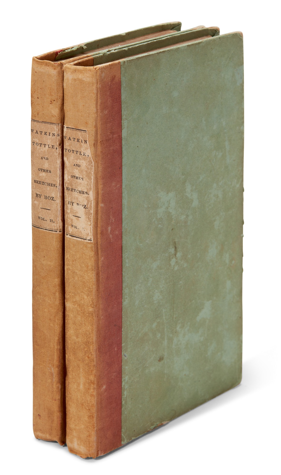 [Dickens], Watkins Tottle, and Other Sketches, 1836, first American ...