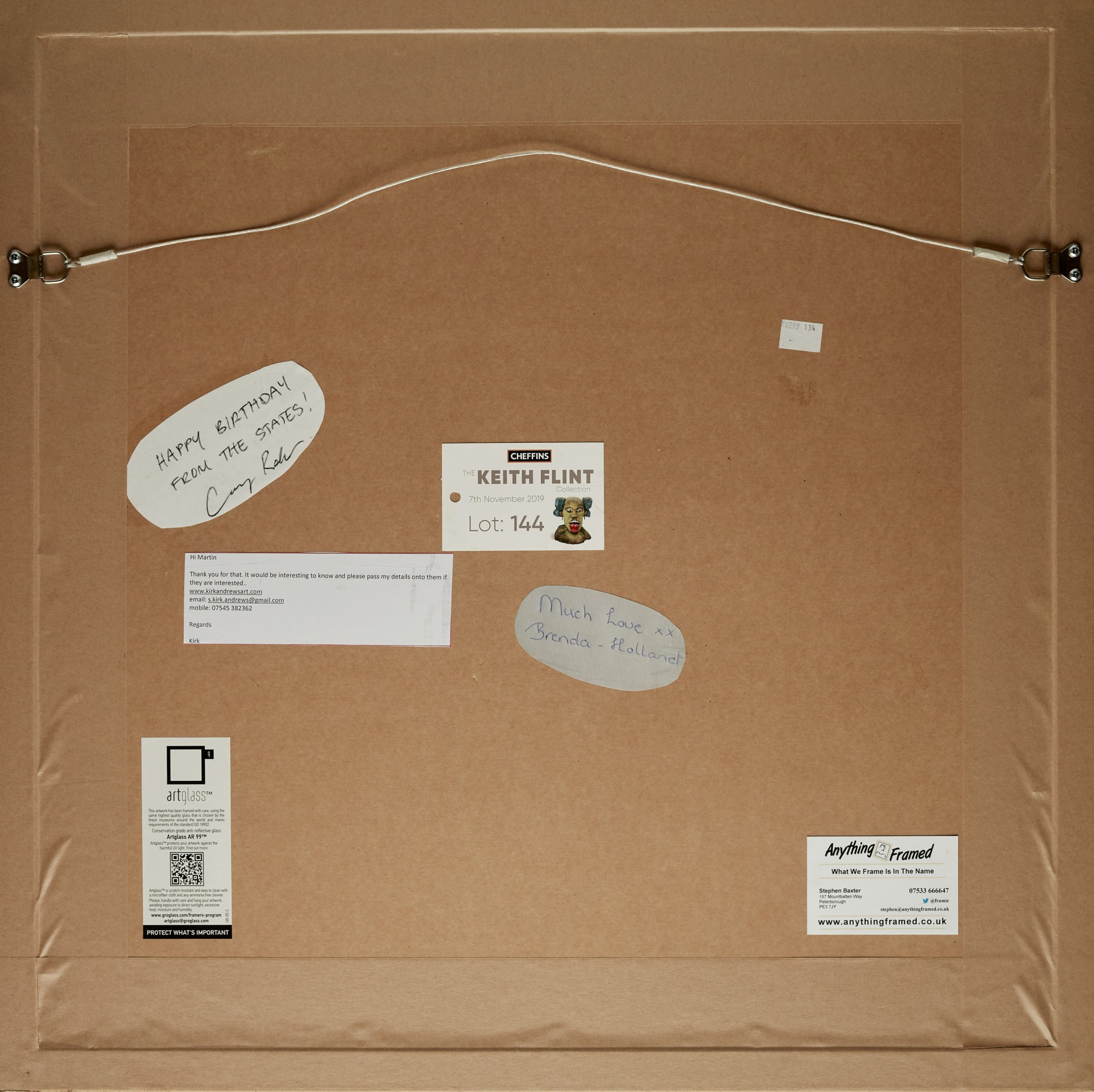 Kirk Andrews, b. 1962 | 'Keef' Keith Flint | Worlds within Worlds ...