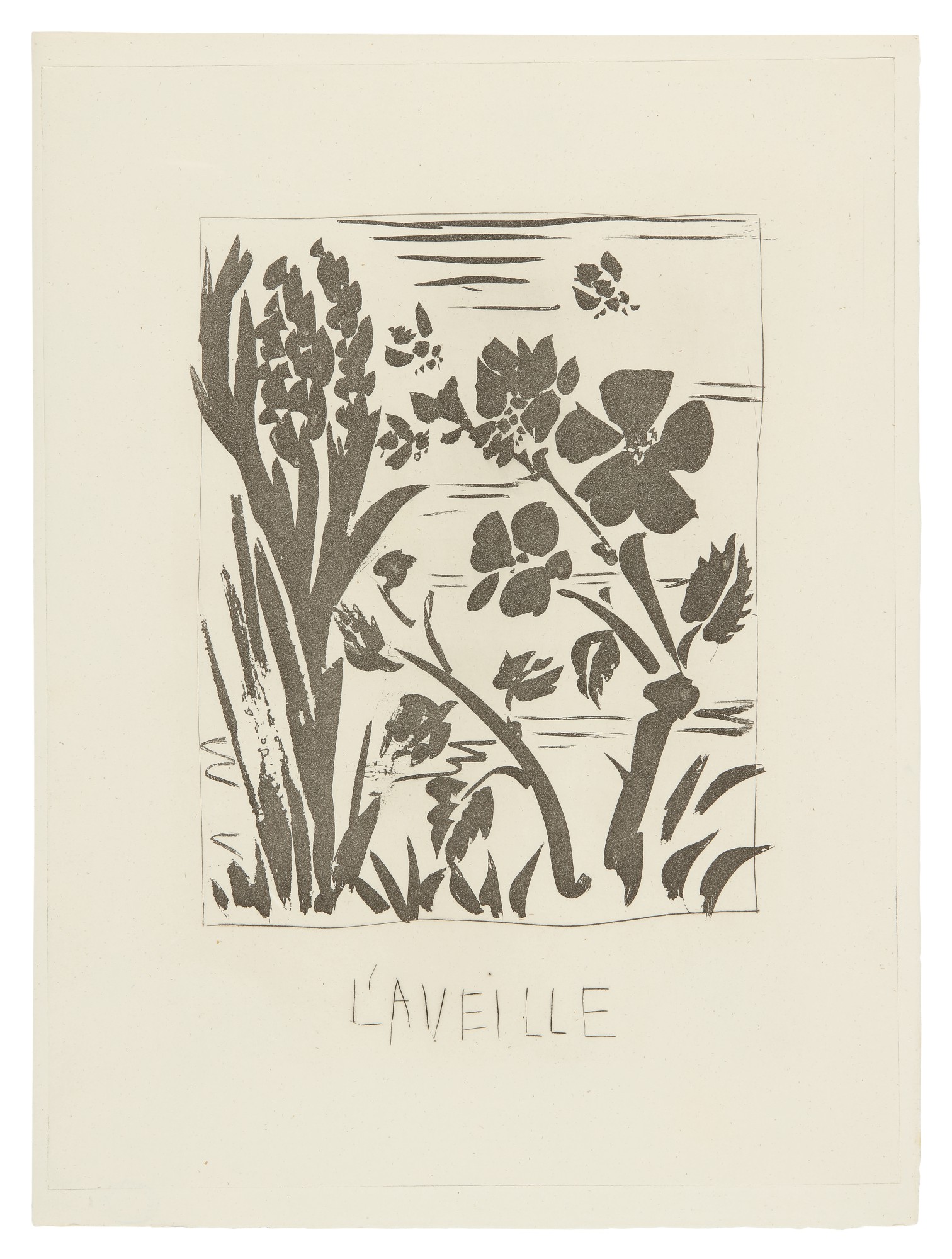 PABLO PICASSO | L'AVEILLE (L'ABEILLE) (B. 348; BA. 596) | Picasso ...