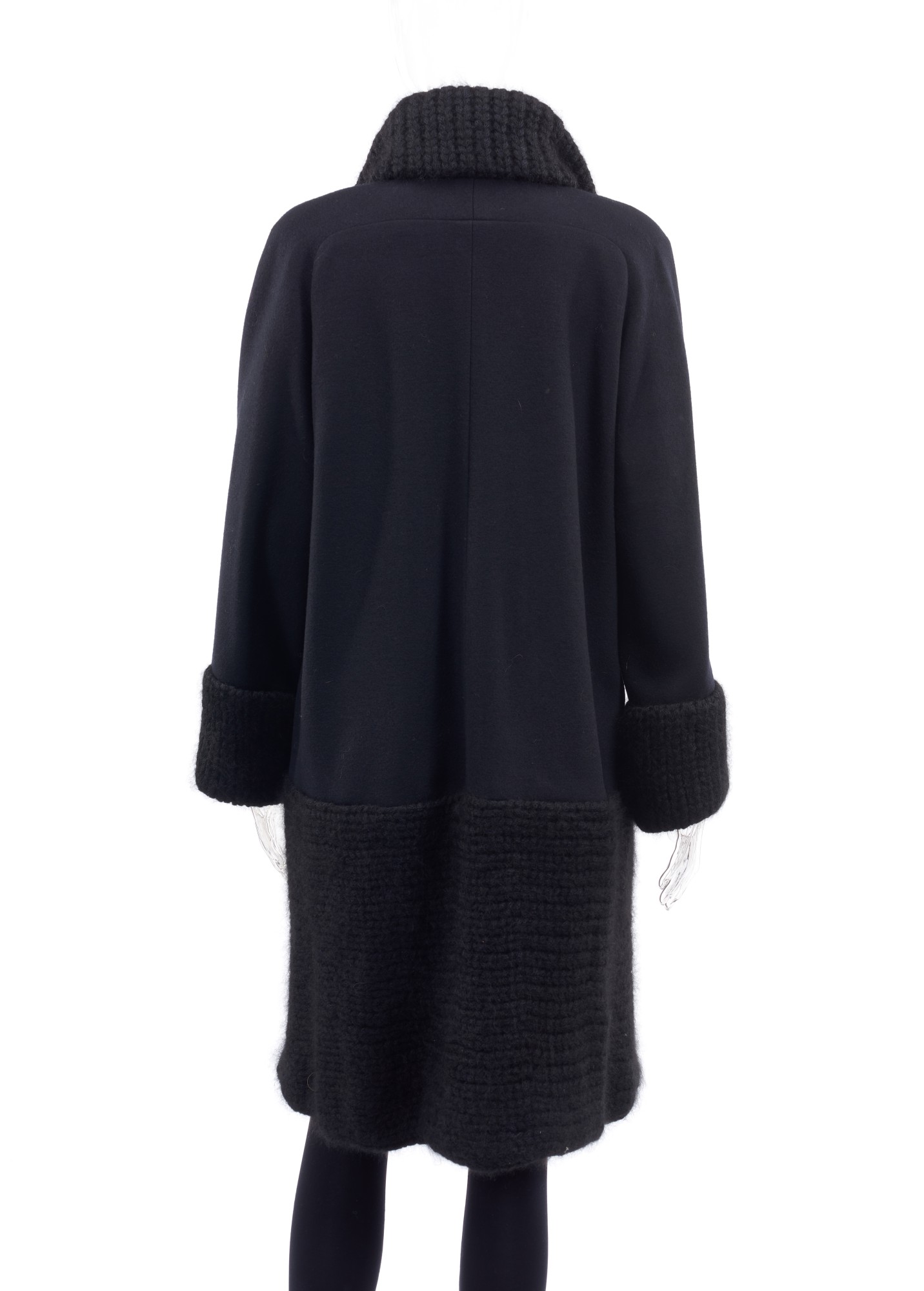 MIDNIGHT BLUE WOOL COAT, CHANEL | A Collection of a Lifetime: Chanel ...