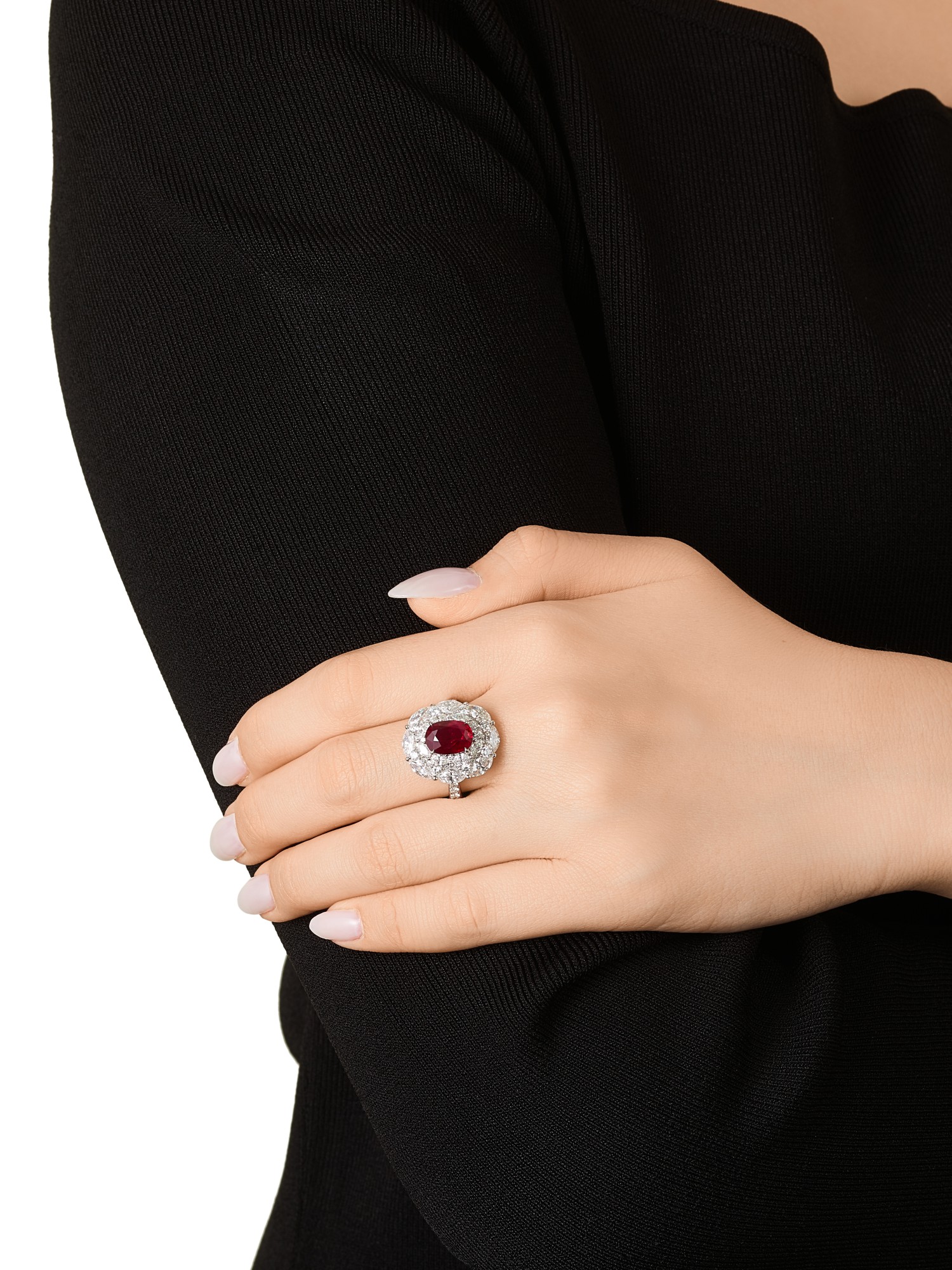 Ruby and Diamond Ring | 3.36克拉 天然「緬甸」 紅寶石 配 鑽石 戒指 | Important Jewels ...