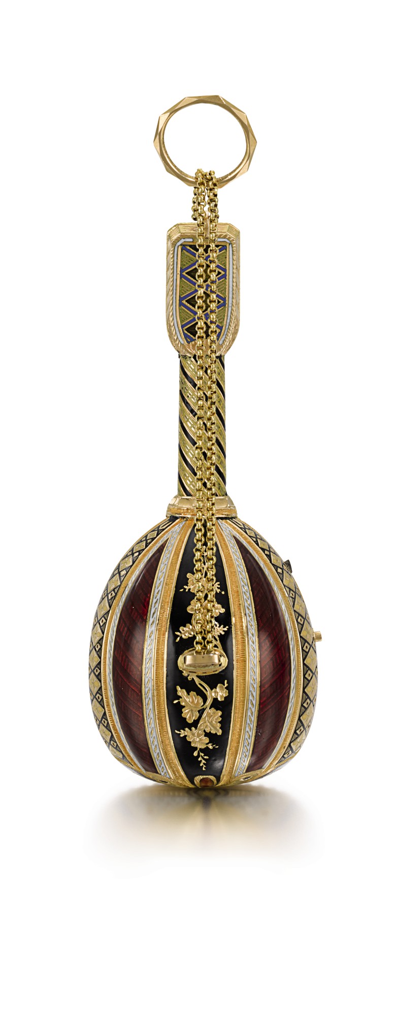 'THE TIGHTROPE DANCER' SWISS | A VERY RARE AND FINE GOLD, ENAMEL AND ...