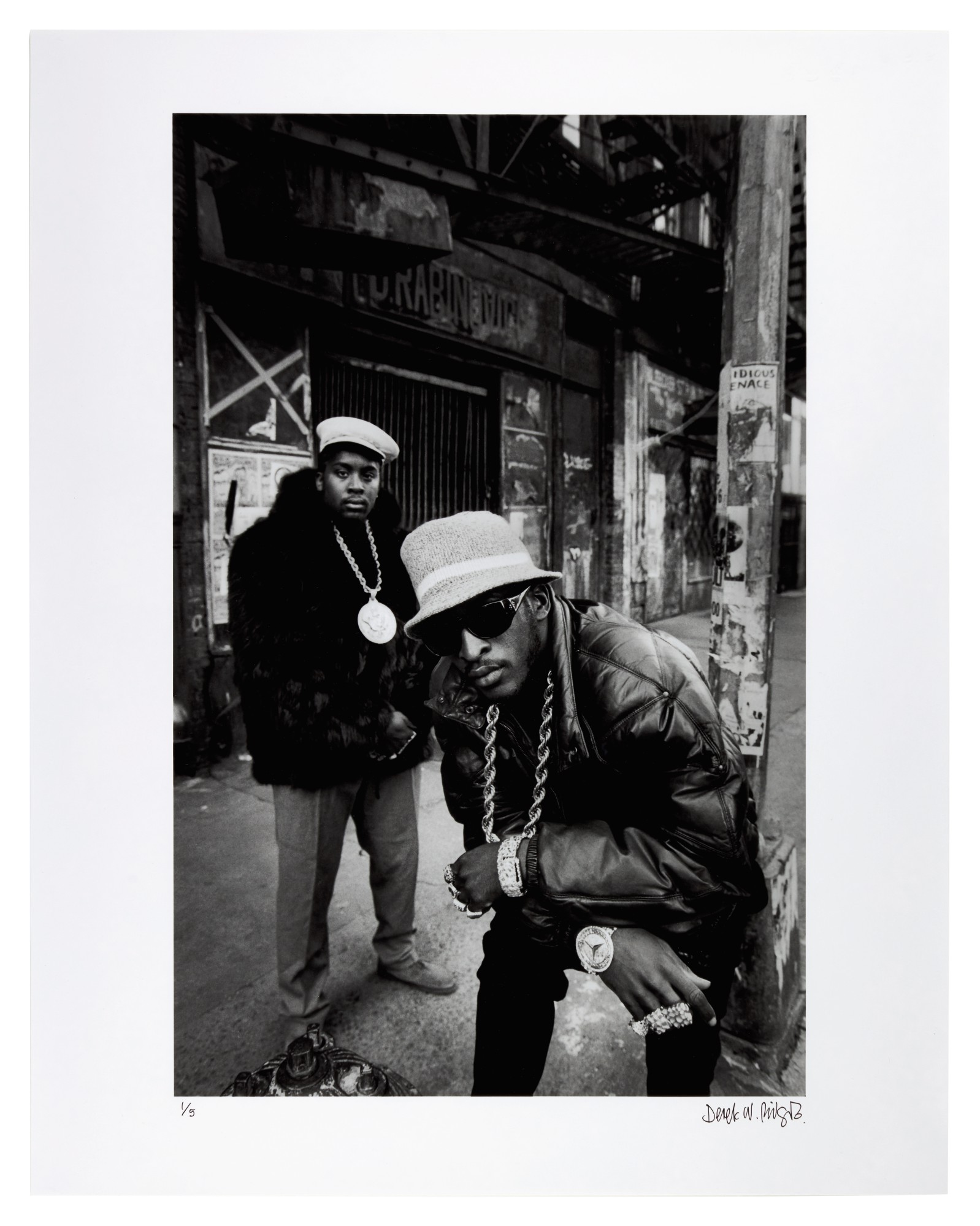 DEREK RIDGERS | ERIC B AND RAKIM, NYC, 1988 | Hip Hop | 2020 | Sotheby's