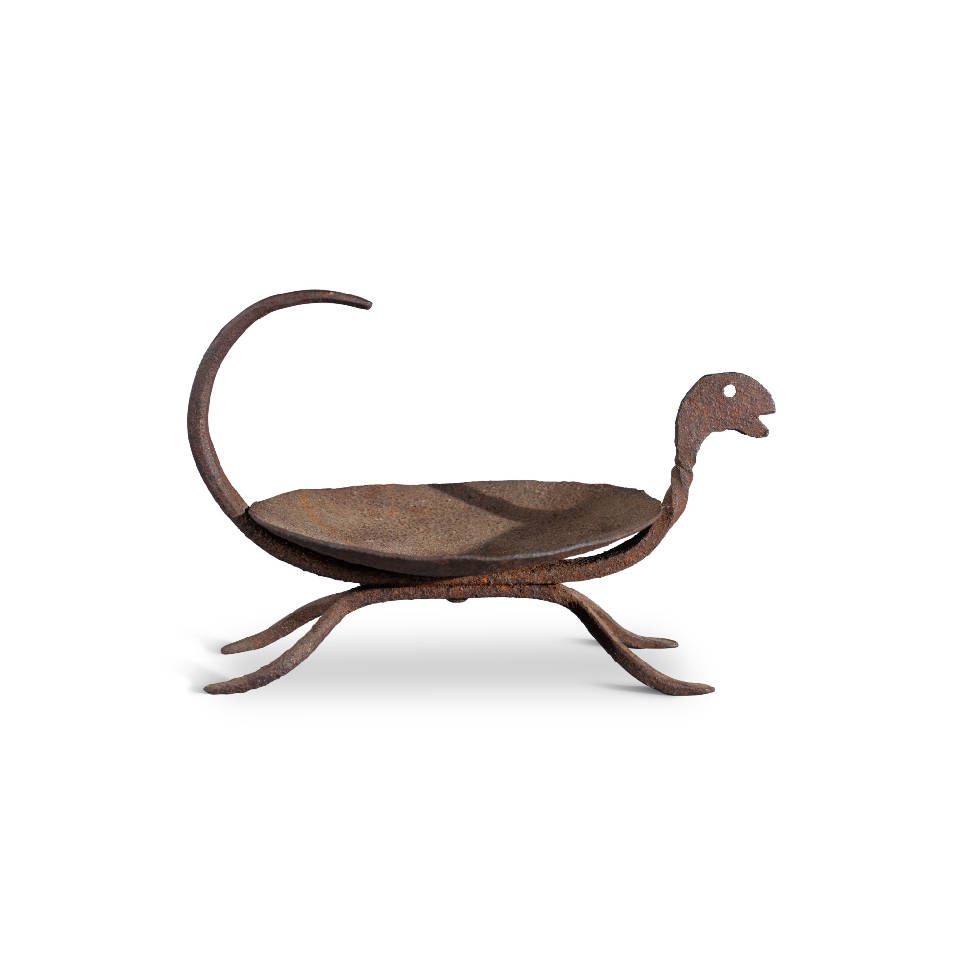 Rare Whimsical Wrought Iron 'Turtle' Bowl, Early 19th Century | The ...