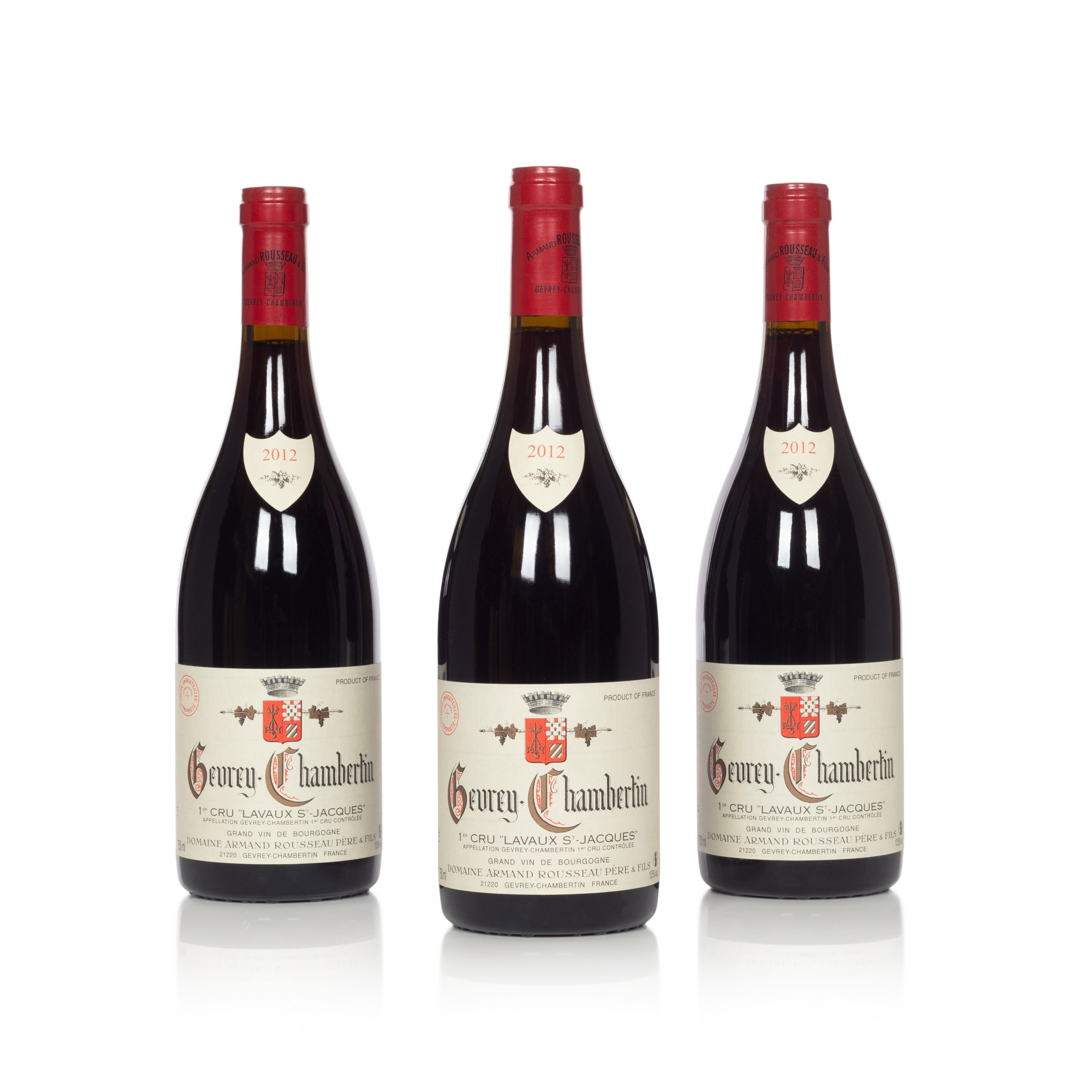 Gevrey Chambertin, Lavaux St. Jacques 2012 Domaine Armand Rousseau (3 ...