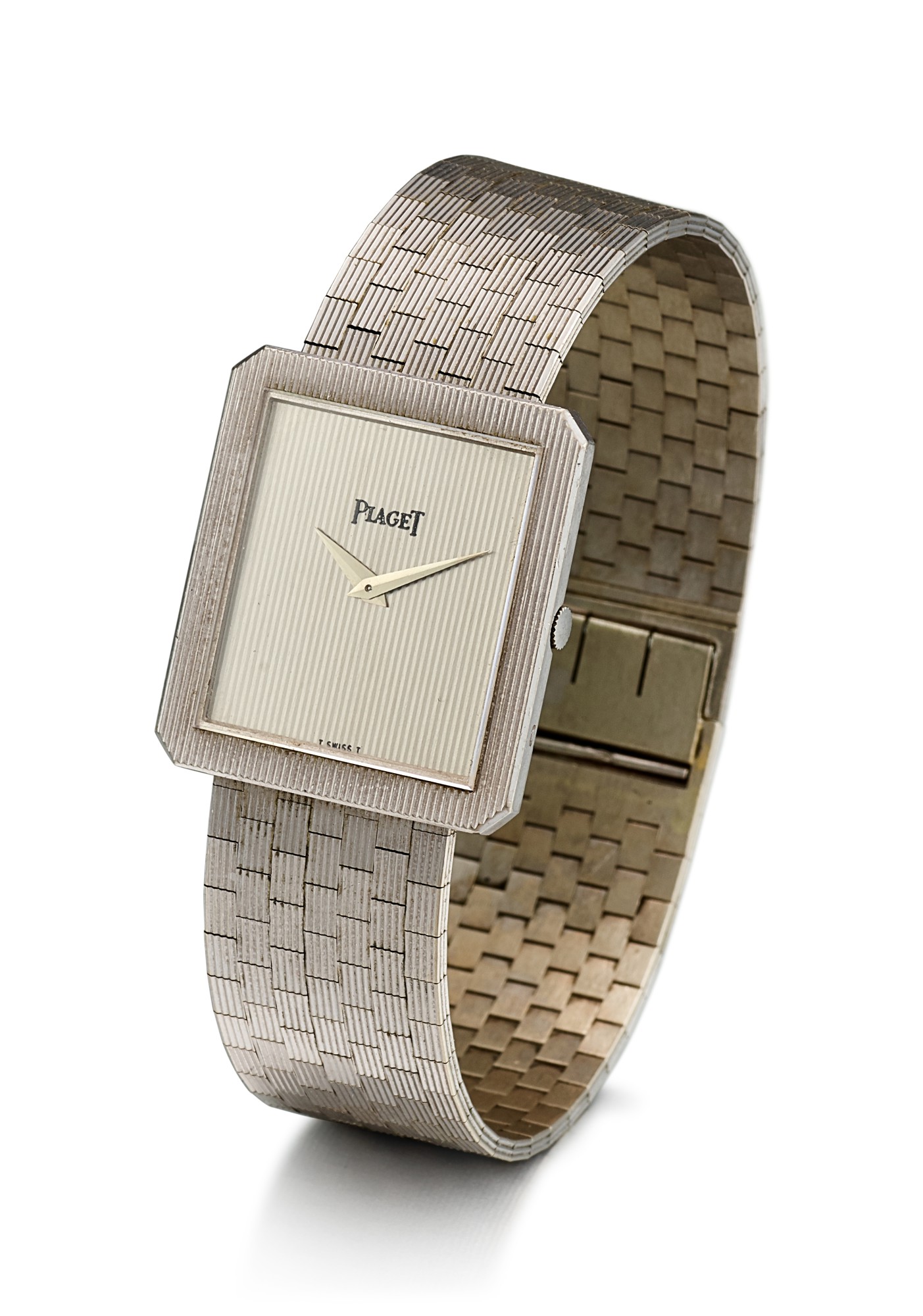 PIAGET | REFERENCE 9154, A WHITE GOLD BRACELET WATCH, CIRCA 1970 ...