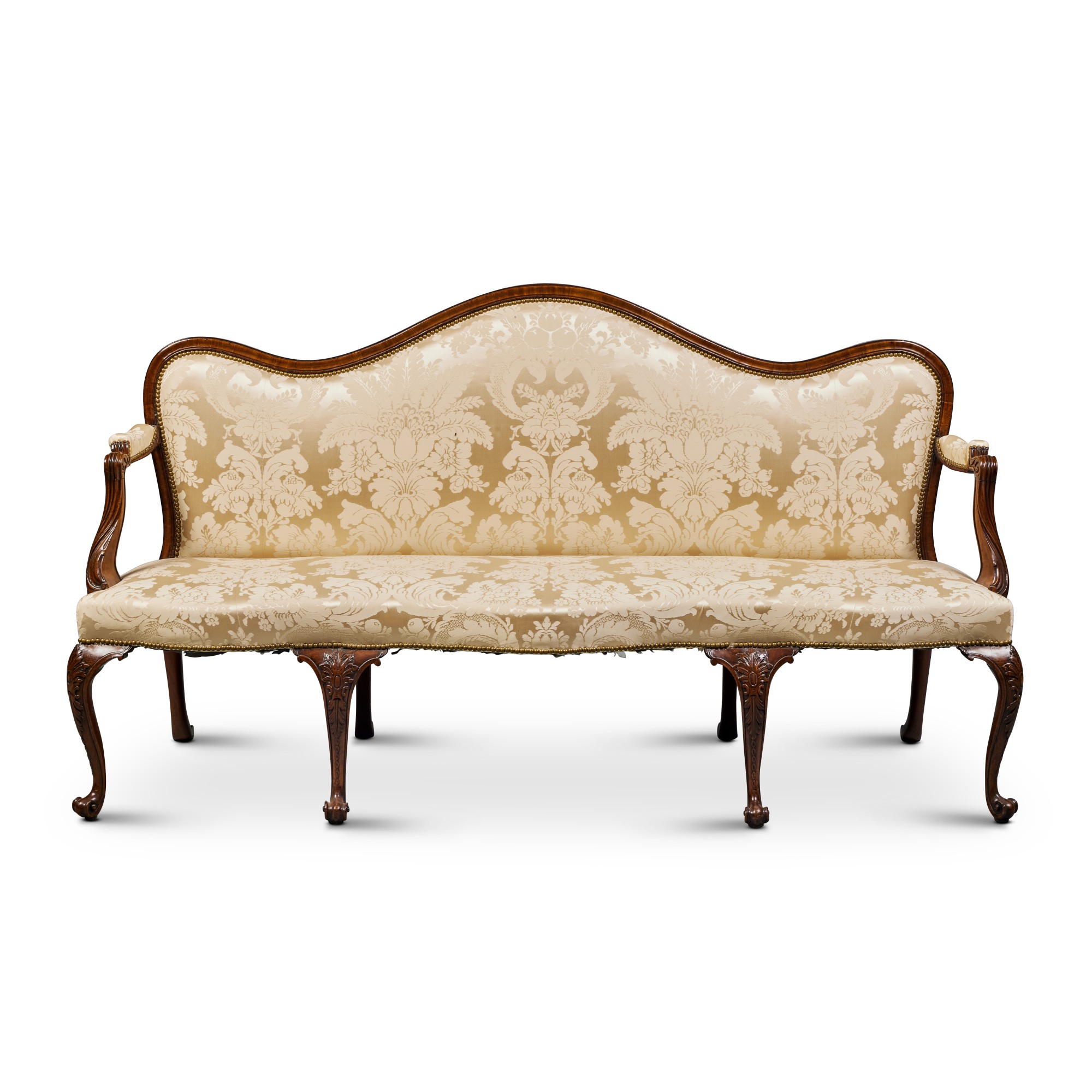 A George II Mahogany Sofa, Circa 1750 | Hyde Park Antiques: Past, Present and Future Part II ...
