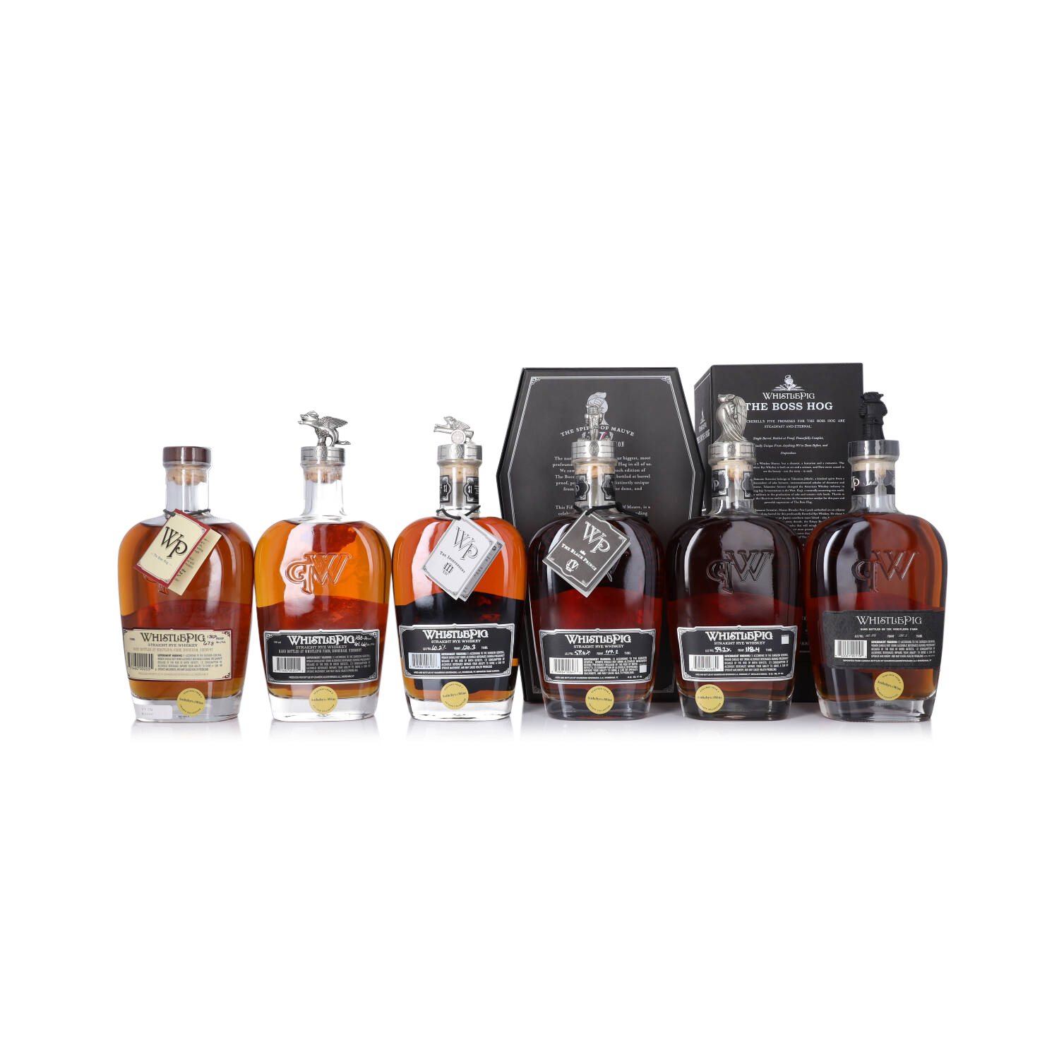 WhistlePig The Boss Hog I-VI NV (6 BT 75cl) | Whisky & Whiskey | Online ...