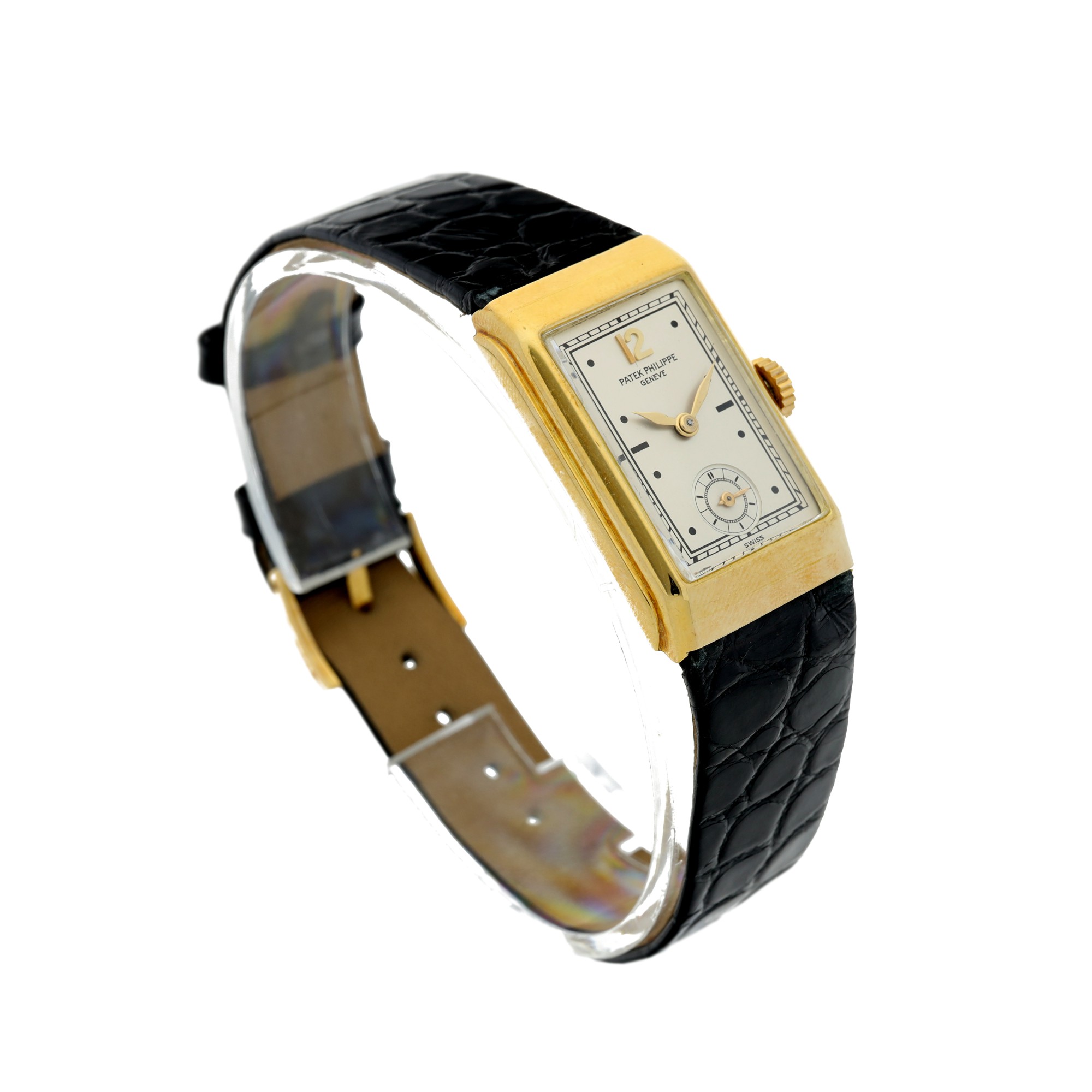 A YELLOW GOLD RECTANGULAR WRISTWATCH, CIRCA 1925 | Weekly Watches | New ...