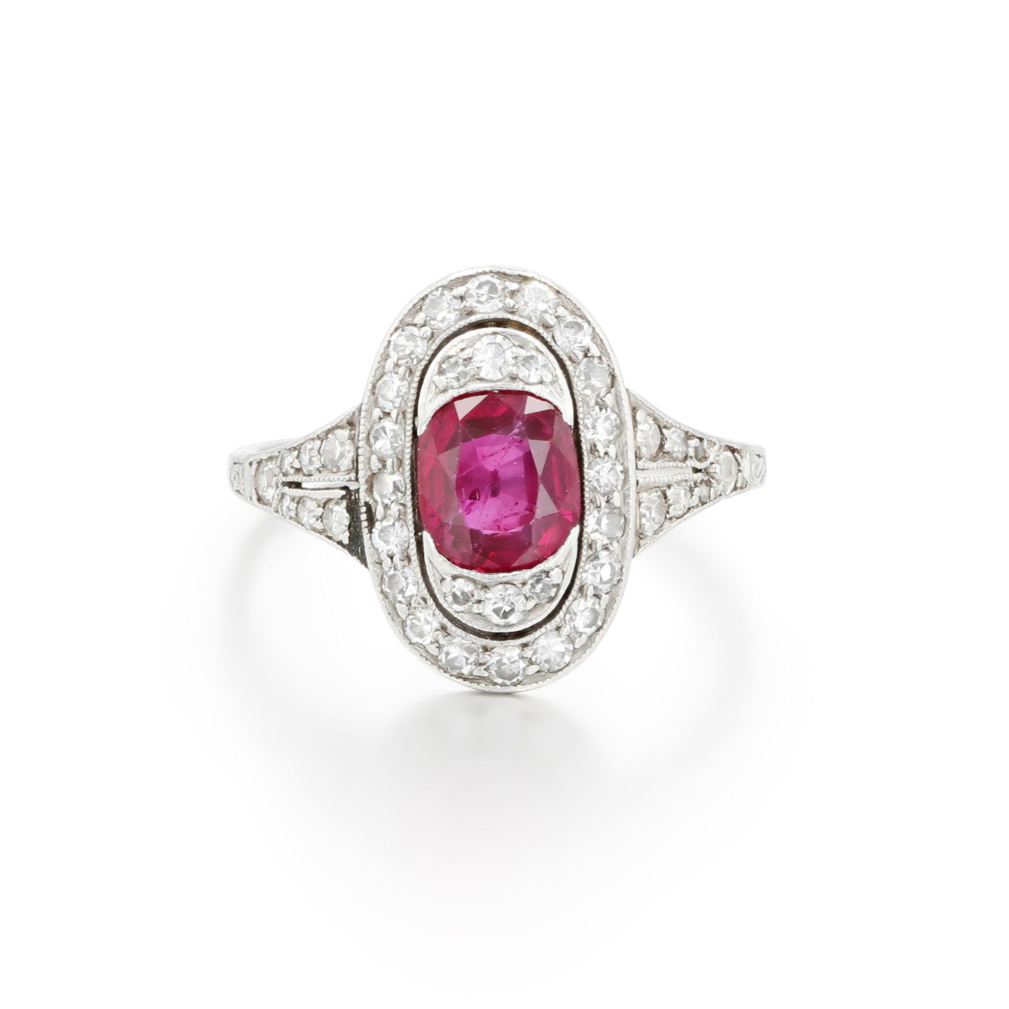 Bague rubis et diamants | Ruby and diamond ring | Fine Jewels Online ...