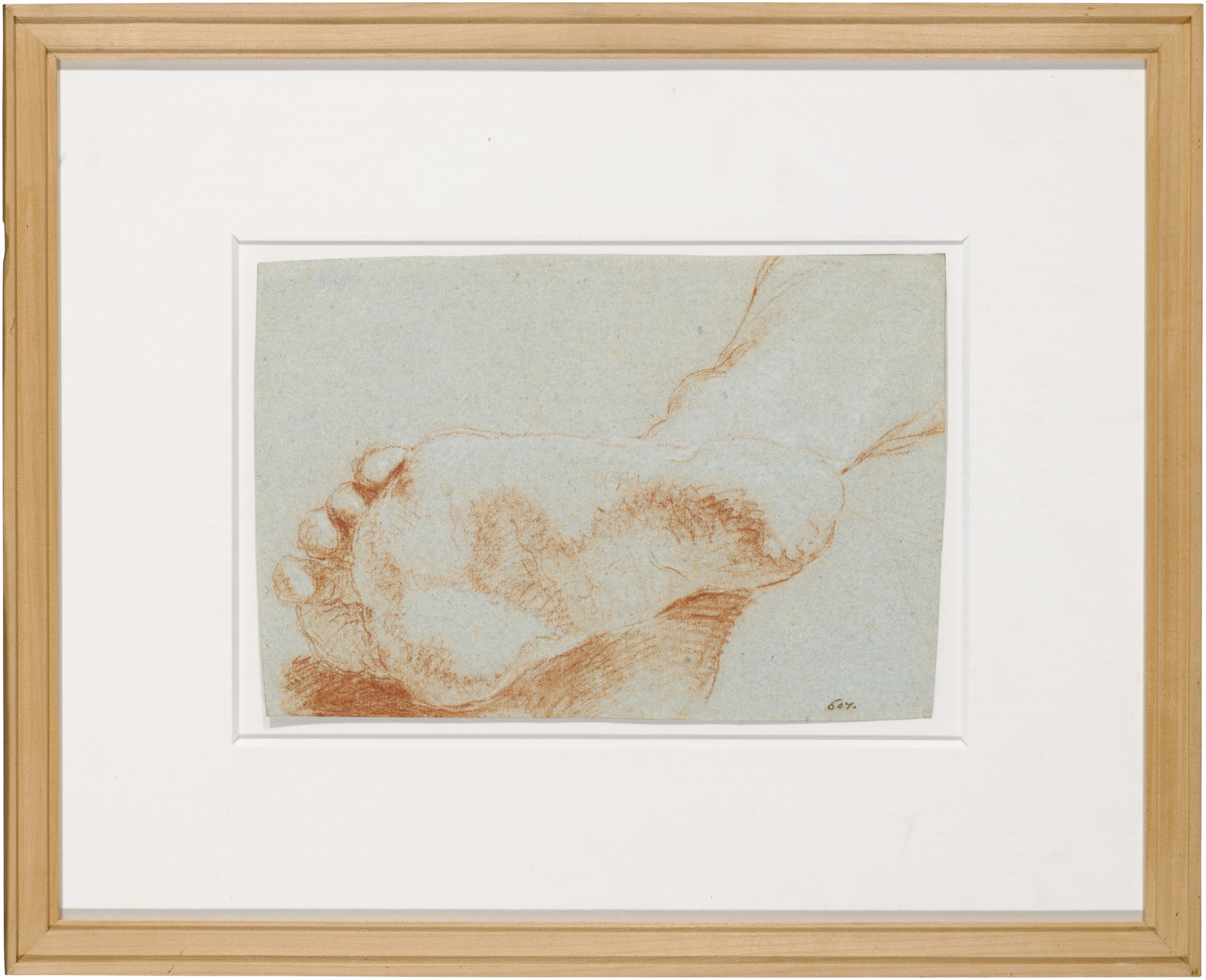 Study of a Left Foot | Old Master Drawings | | Sotheby's