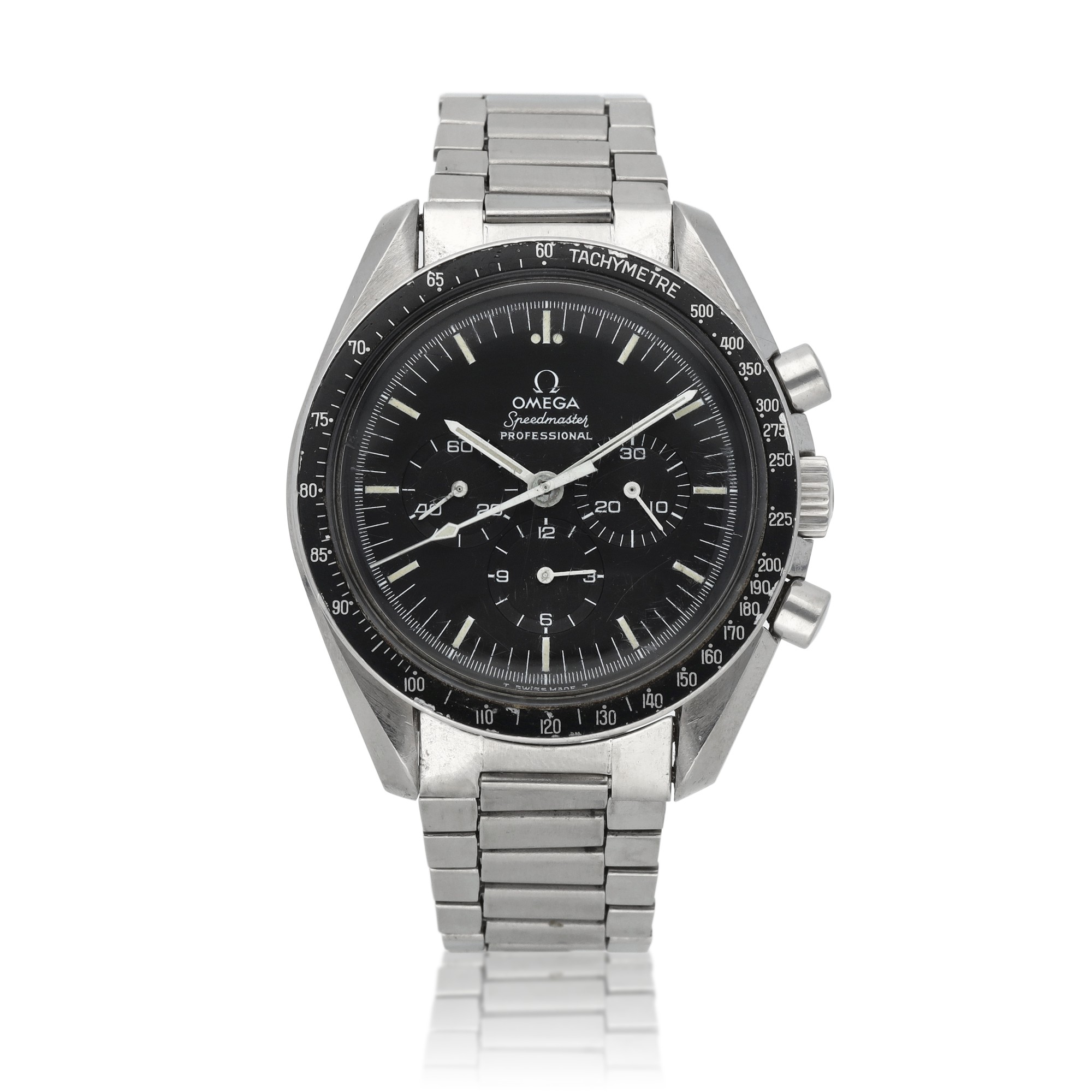 Omega Speedmaster ref. 145022-74 ST | A stainless steel manual winding ...