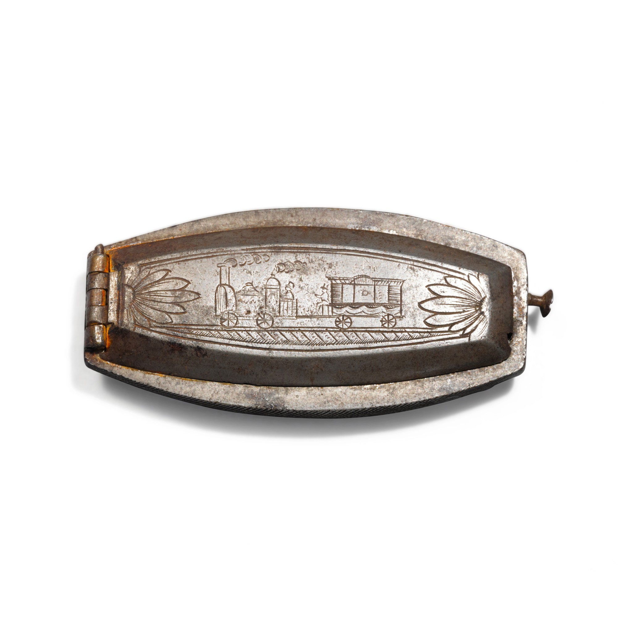 English Engraved Steel Pocket Tinder Box, 18th Century | The William K ...
