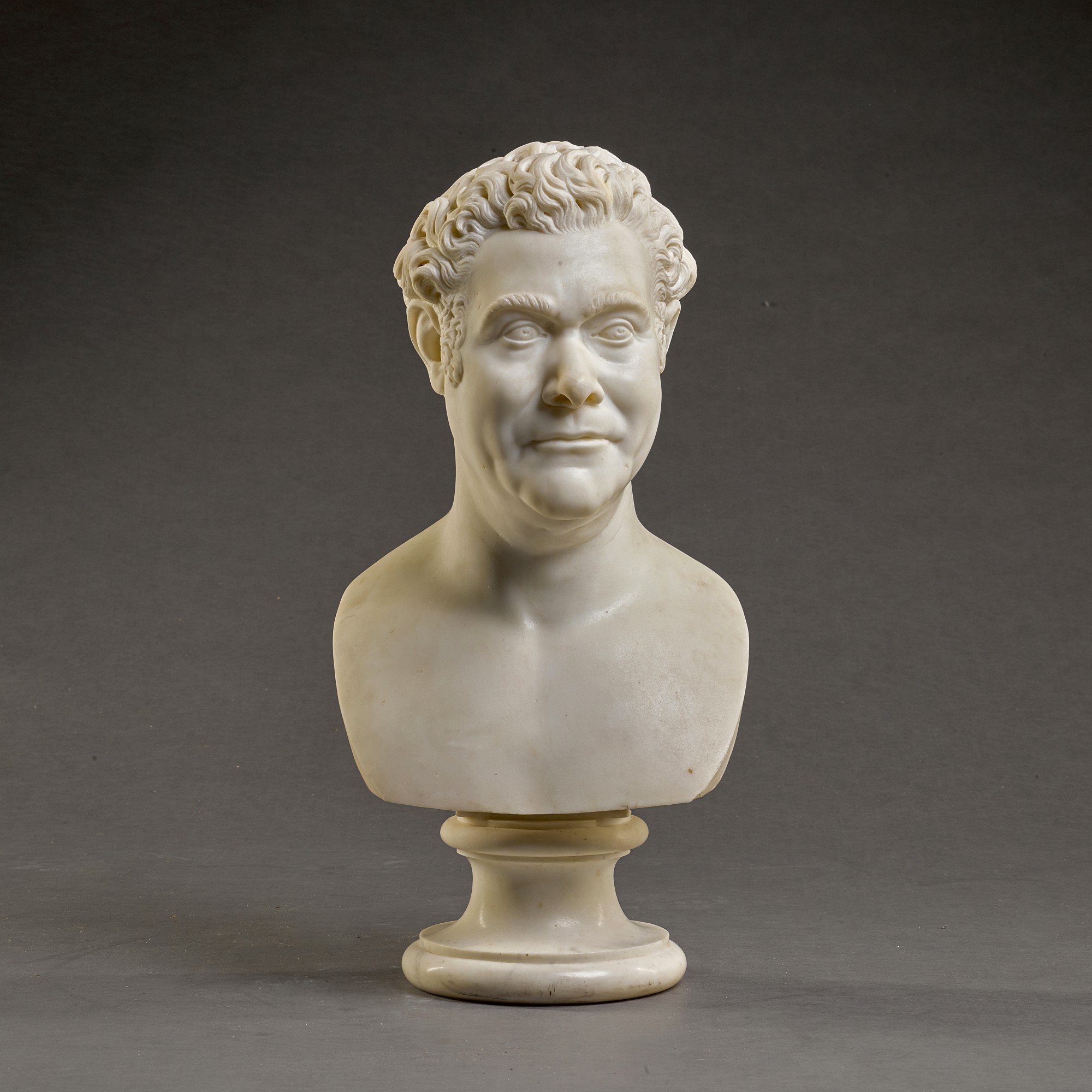 FILIPPO ALBACINI (1777-1858), ITALIAN, ROME, CIRCA 1825 | PAIR OF BUSTS ...