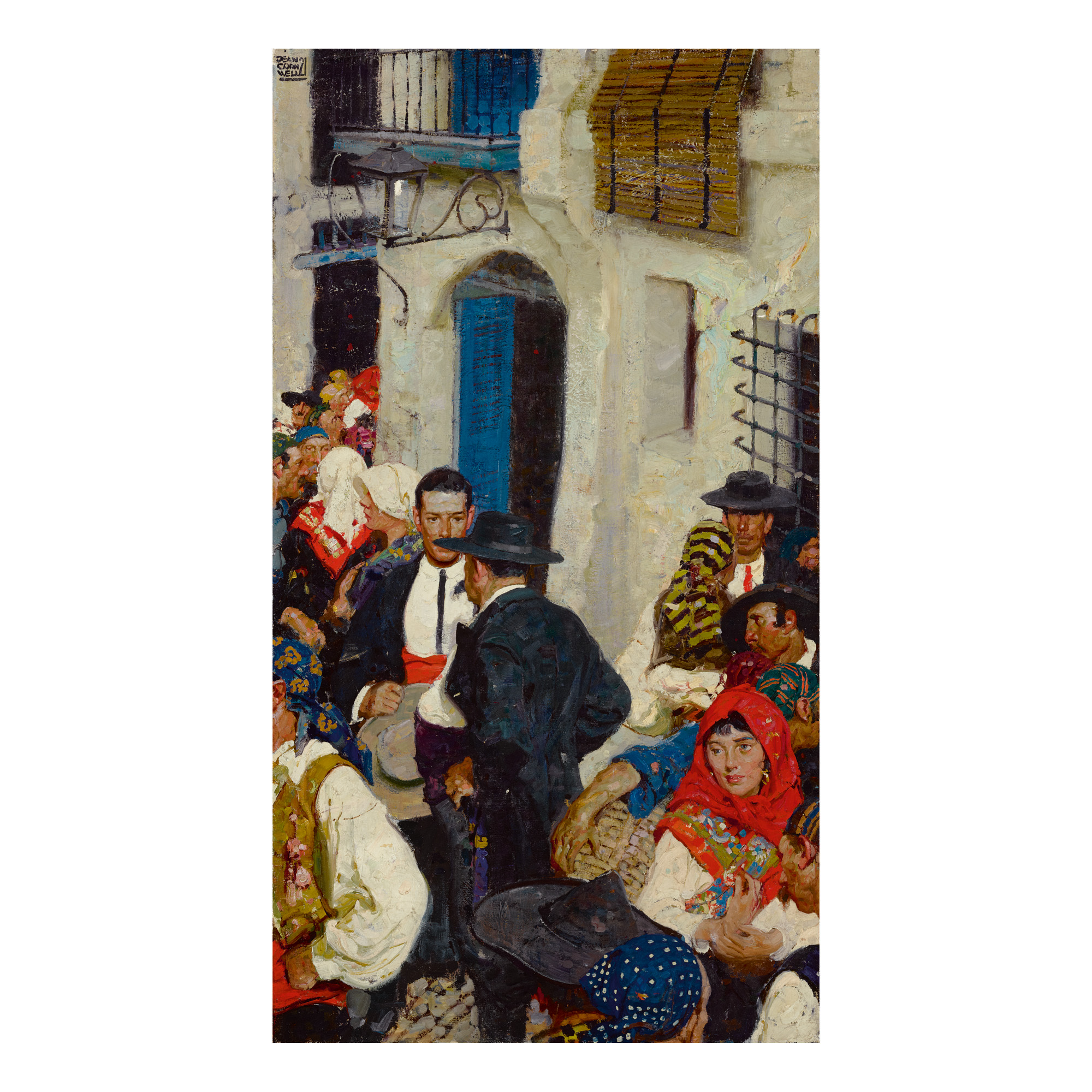 DEAN CORNWELL | GYPSY MARKET | American Art | American Paintings ...