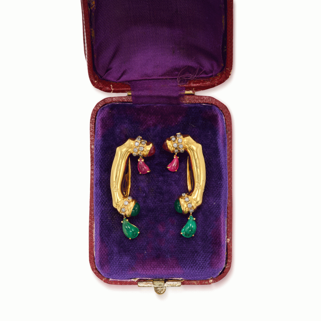 ‘Persistence of Sound’ Earrings | Art as Jewelry as Art | 2022 | Sotheby's