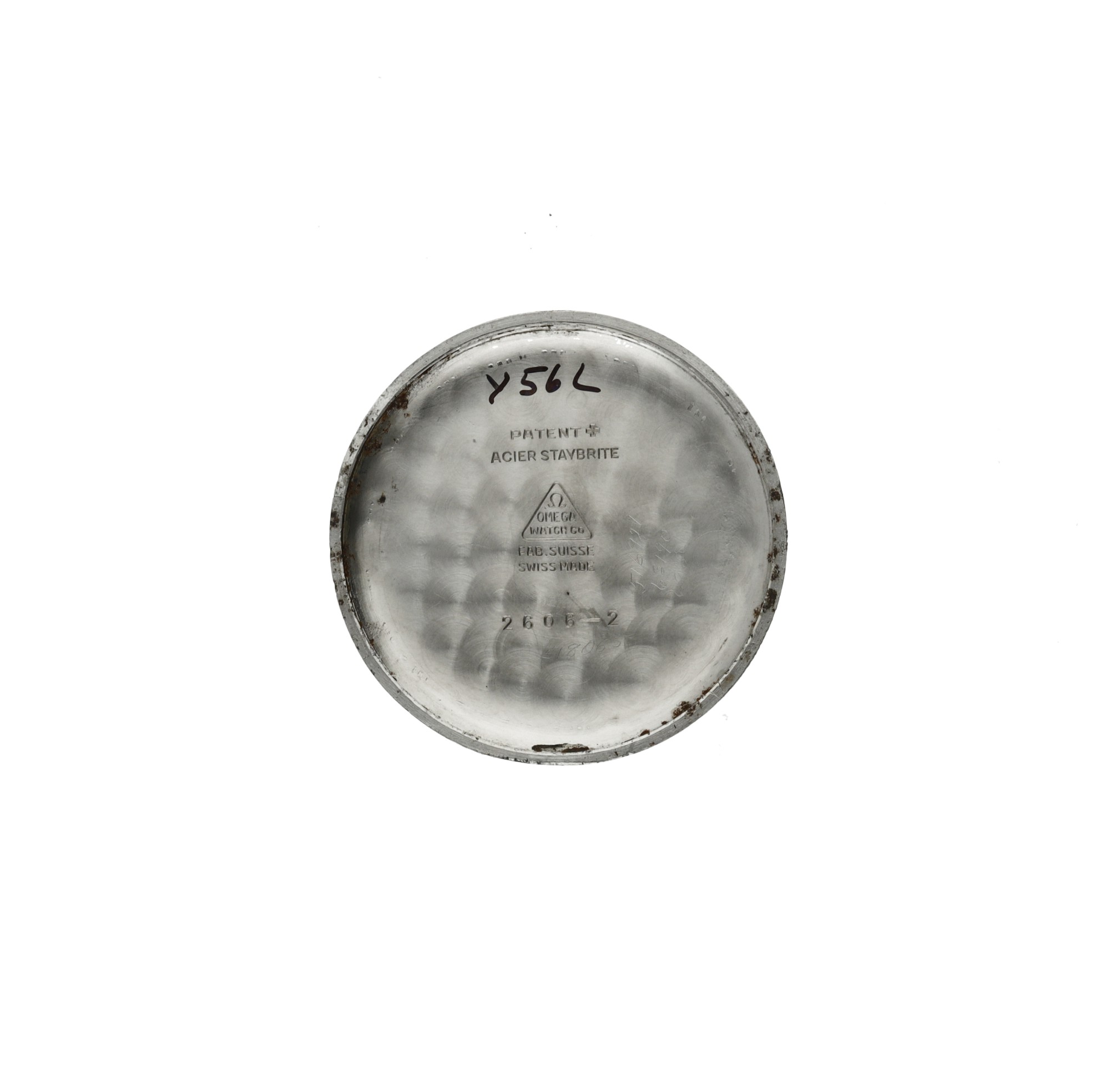 OMEGA | REFERENCE 2606-2 A STAINLESS STEEL AND PLATED GOLD TRIPLE ...