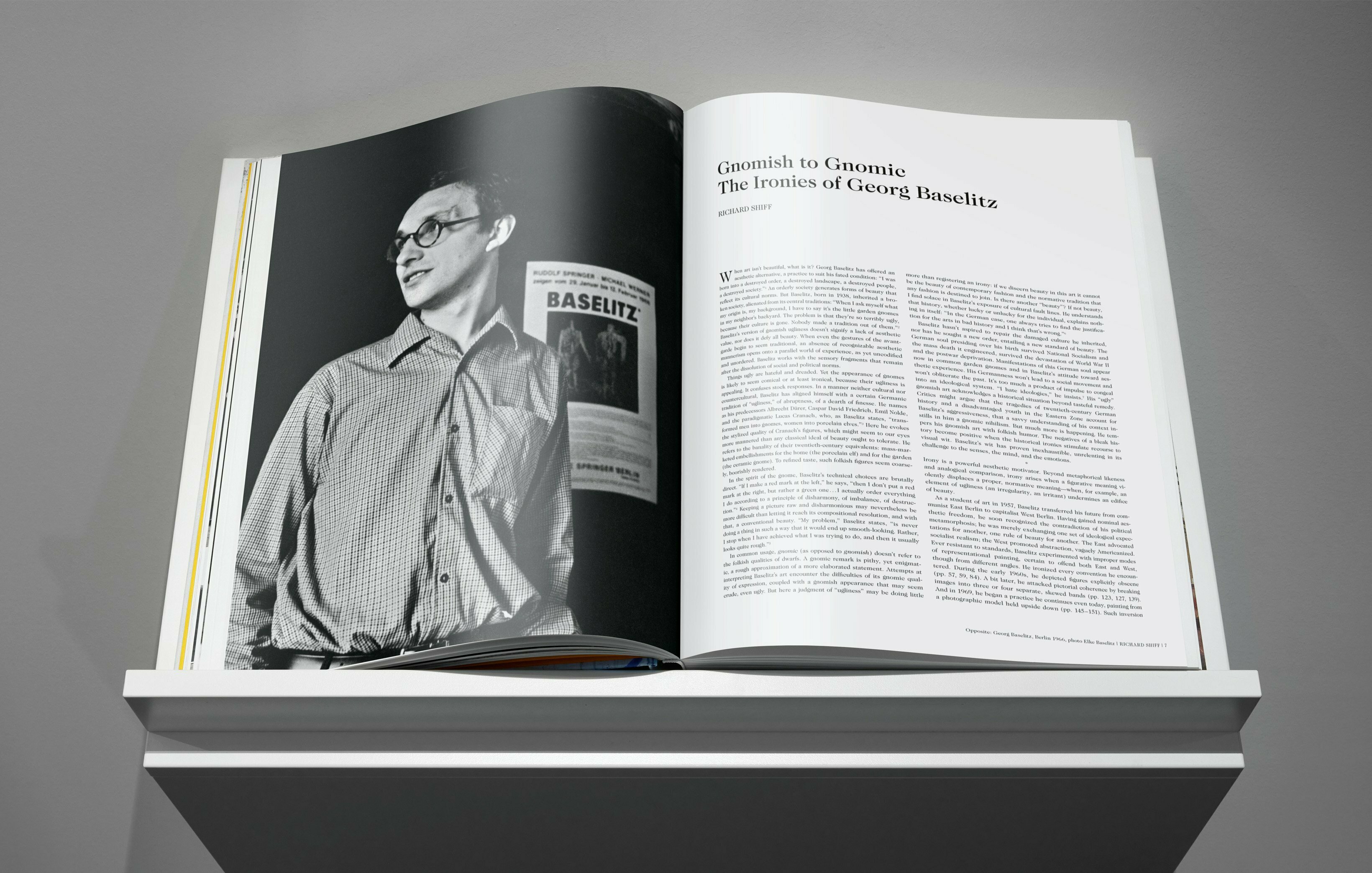 Georg Baselitz (Art Edition with unique cover) | Contemporary ...