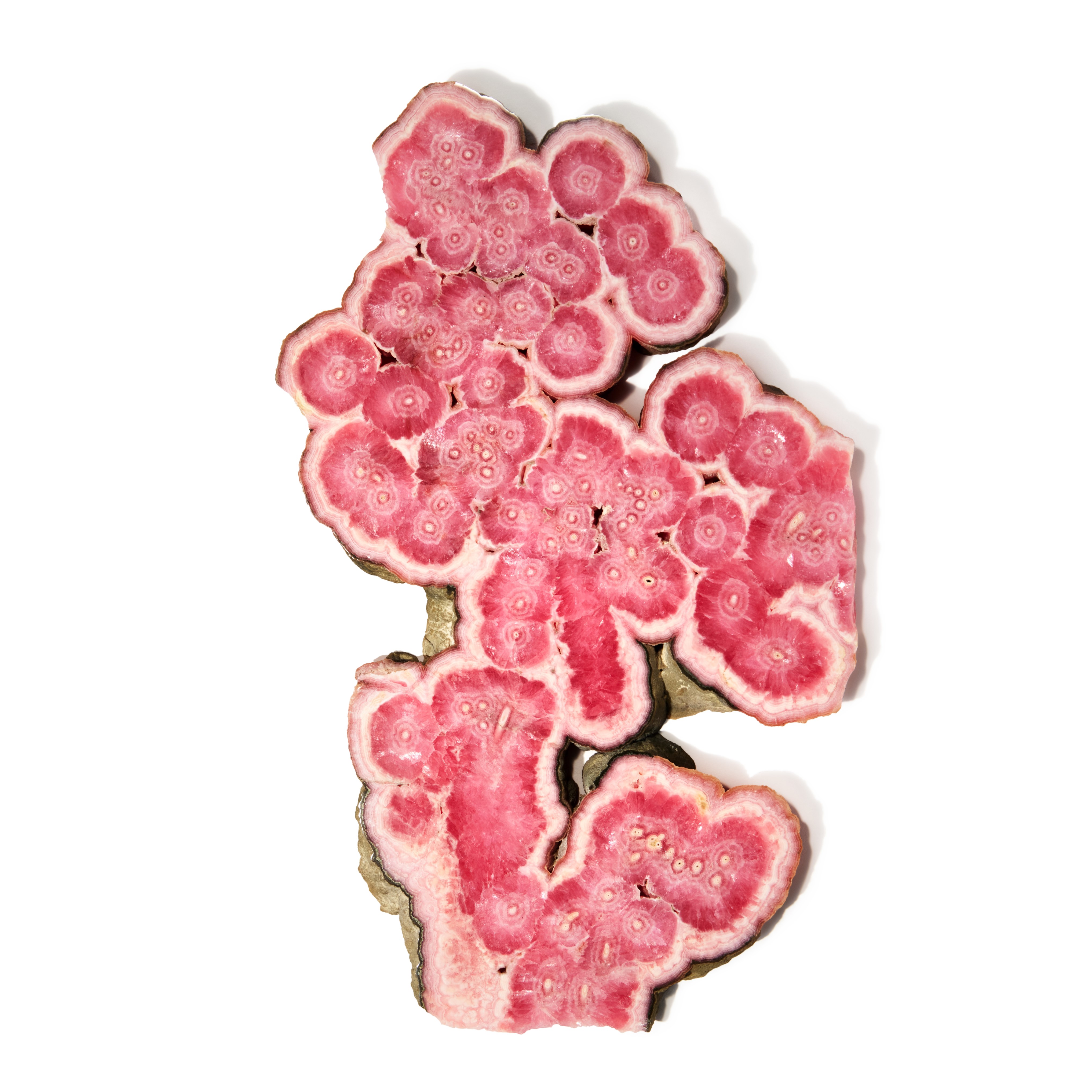 Rhodochrosite Multi-Stalactite Slice | Natural History | 2021 | Sotheby's