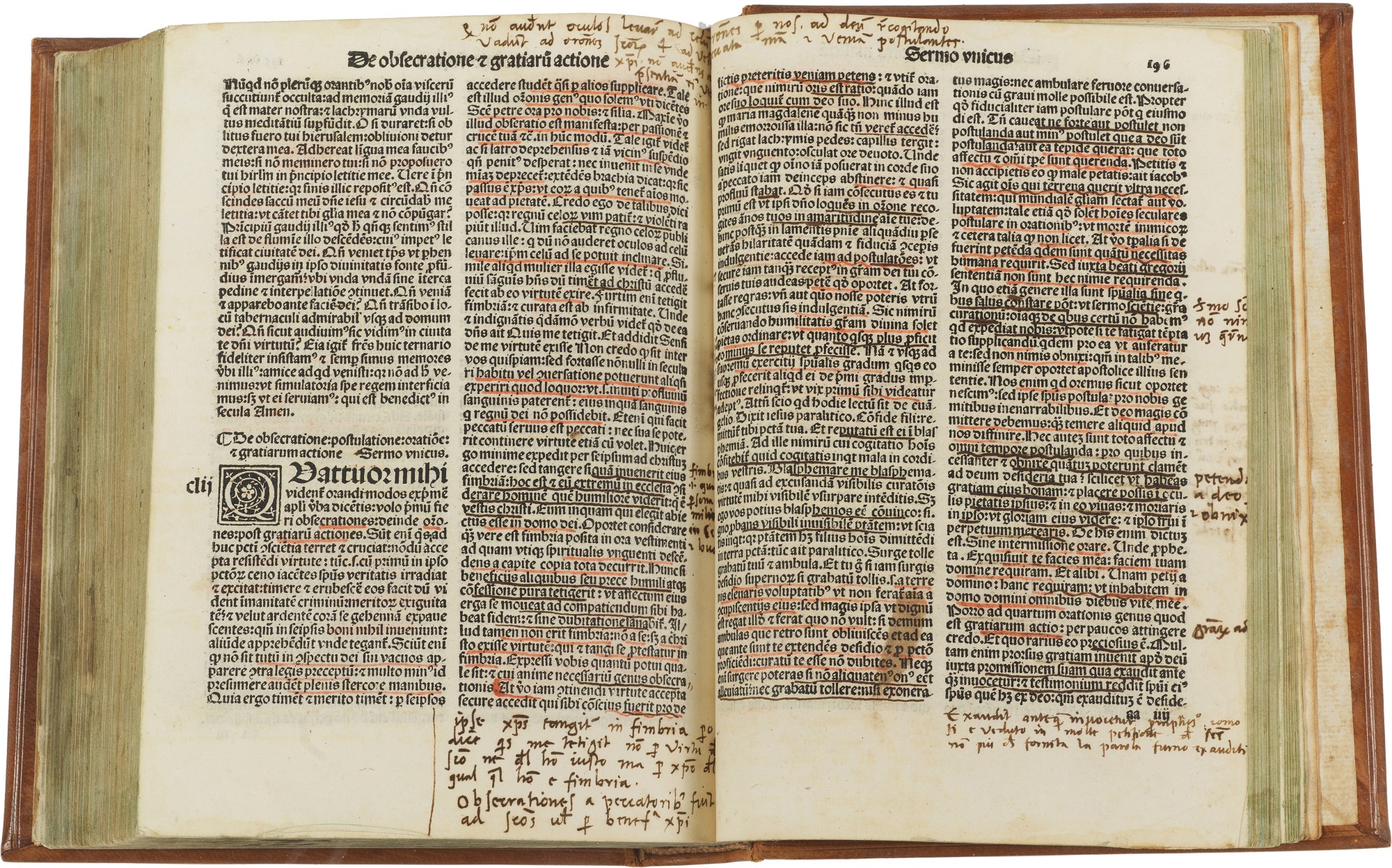 Bernardus Claravallensis, Sermones de tempore, Venice, 1495, modern ...
