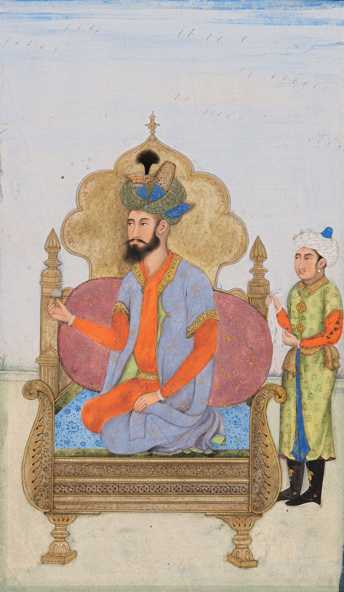 THE EMPEROR HUMAYUN ENTHRONED, INDIA, DELHI, CIRCA 1800 | Arts of the ...