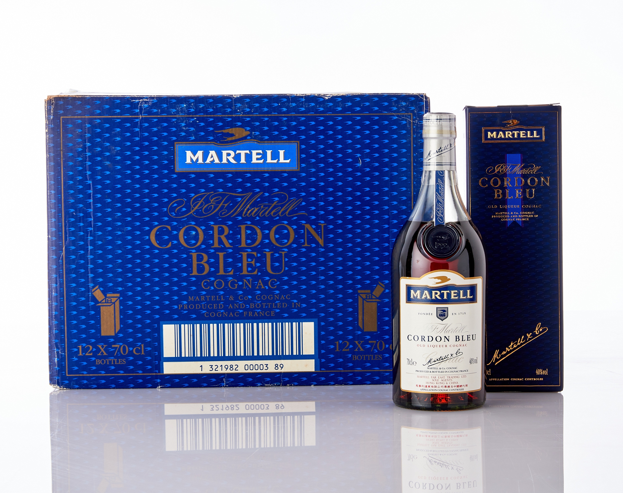 Cognac Martell Cordon Bleu 40.0 abv NV (12 BT70) | Whisky & Moutai ...