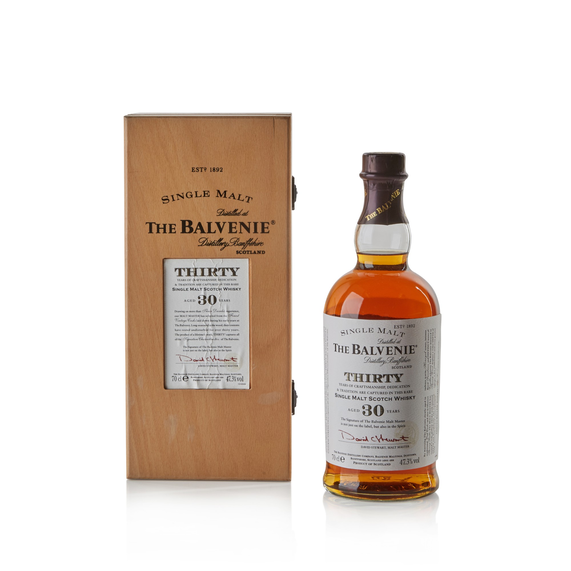 The Balvenie 30 Years Old 47.3 abv NV | Distilled | The Macallan Fine ...