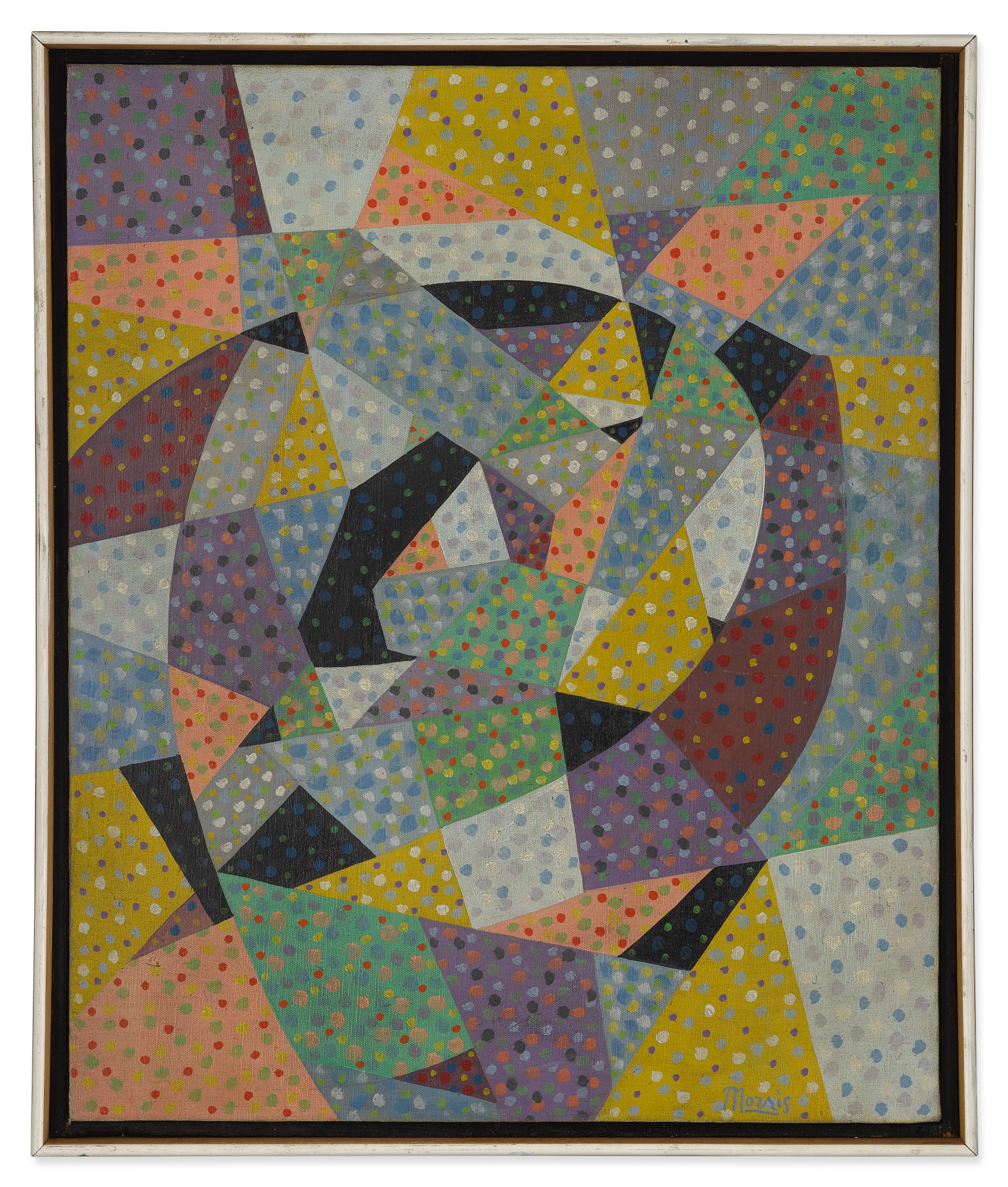 GEORGE LOVETT KINGSLAND MORRIS | UNTITLED (ABSTRACT DOTS) | American ...