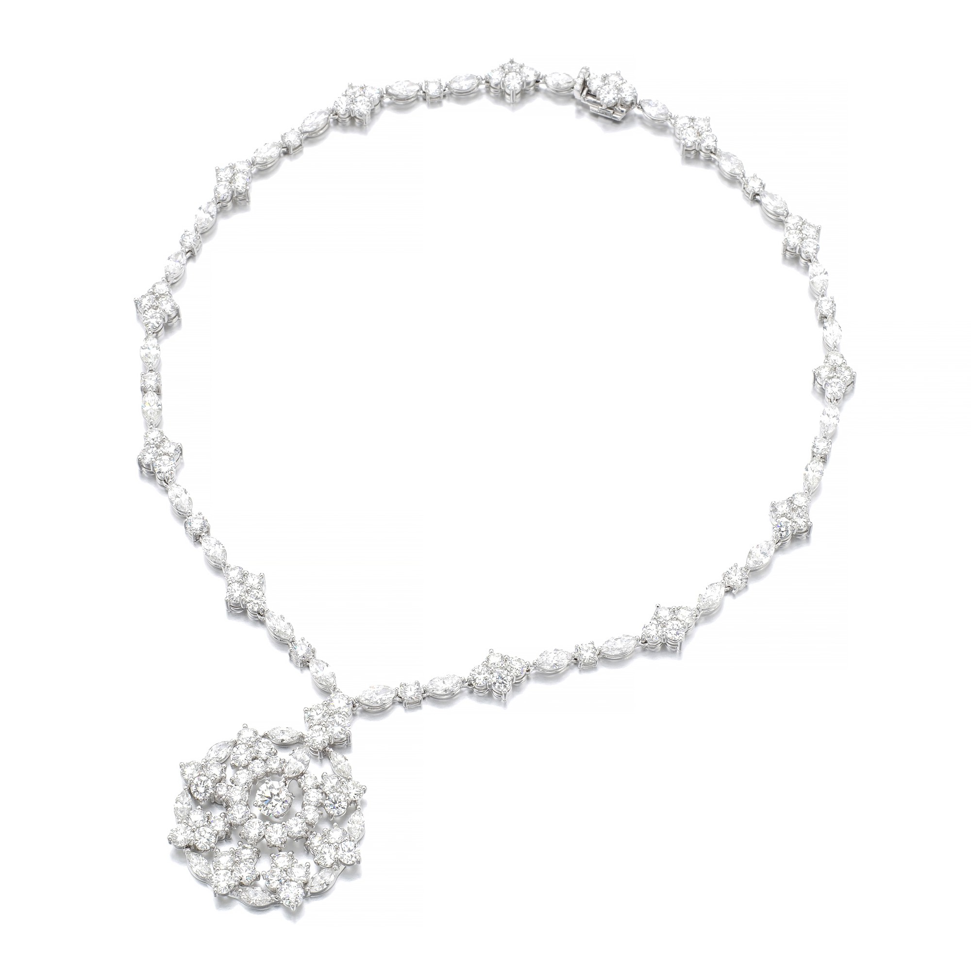 GRAFF | DIAMOND PENDENT NECKLACE | Graff: Contrast & Colour | 2020 ...