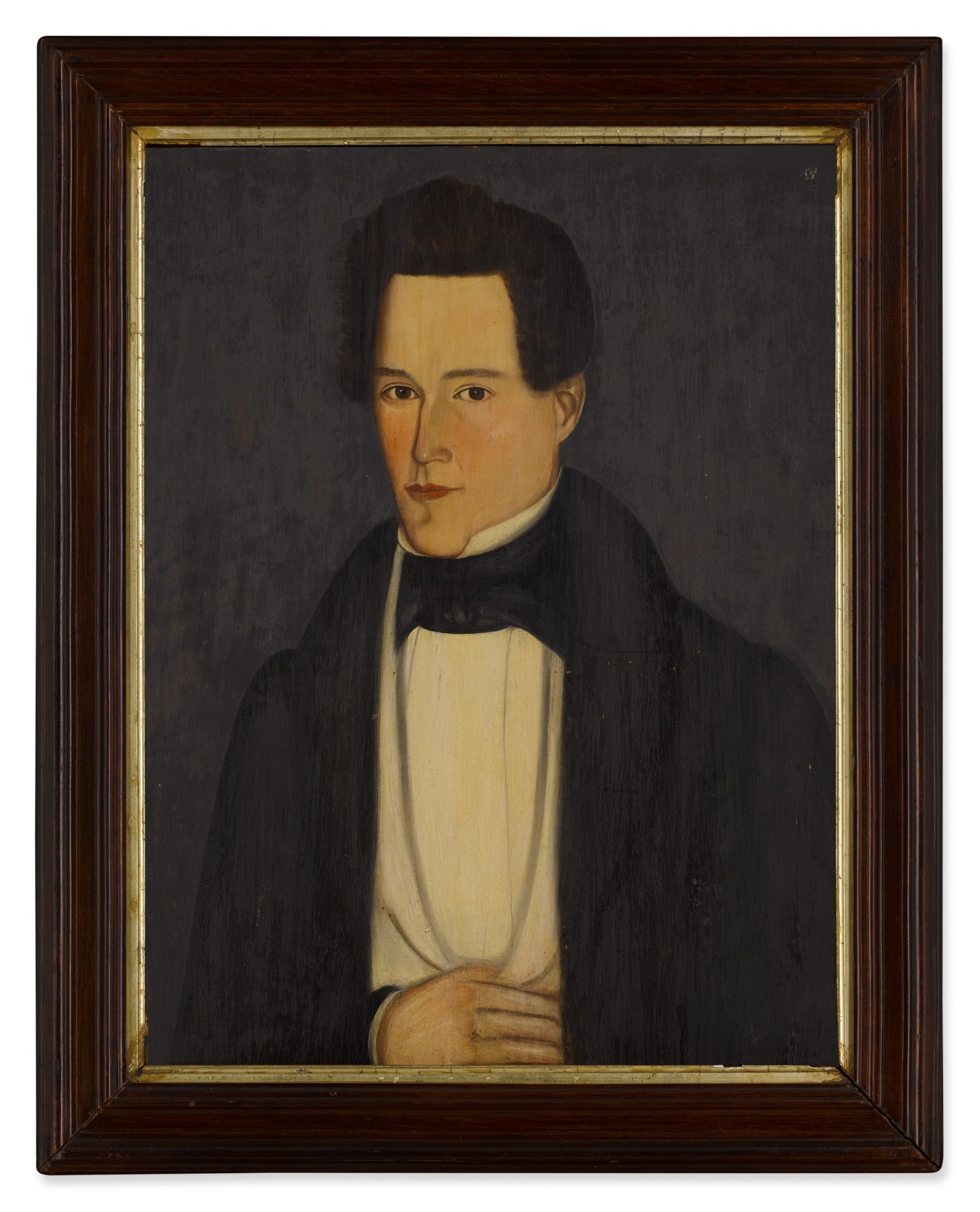 Pair of Portraits: Mr. and Mrs. Moses of Richmond, Illinois | Americana ...