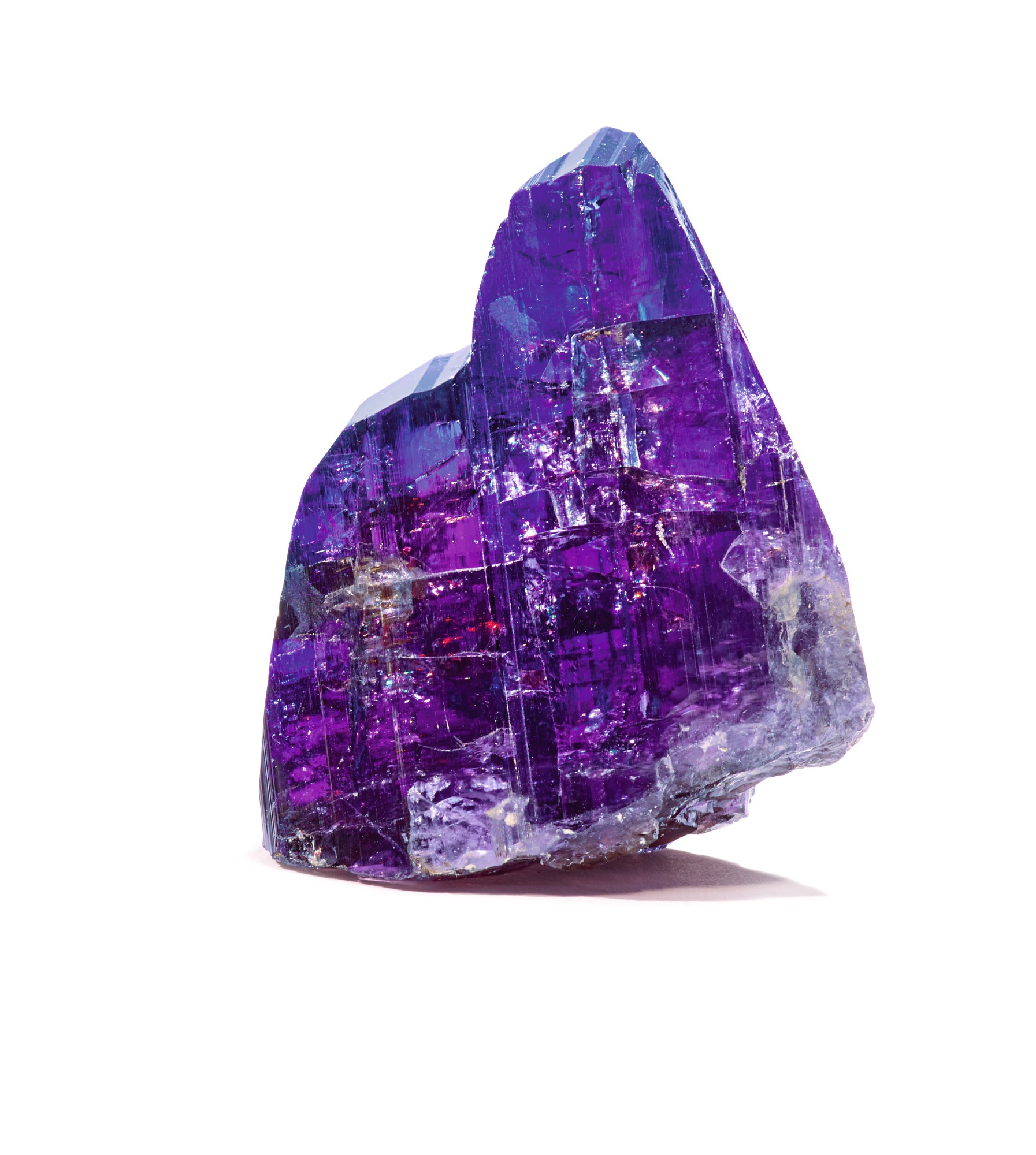 A FINE TANZANITE DOUBLE CRYSTAL | Natural History; Including Fossils ...