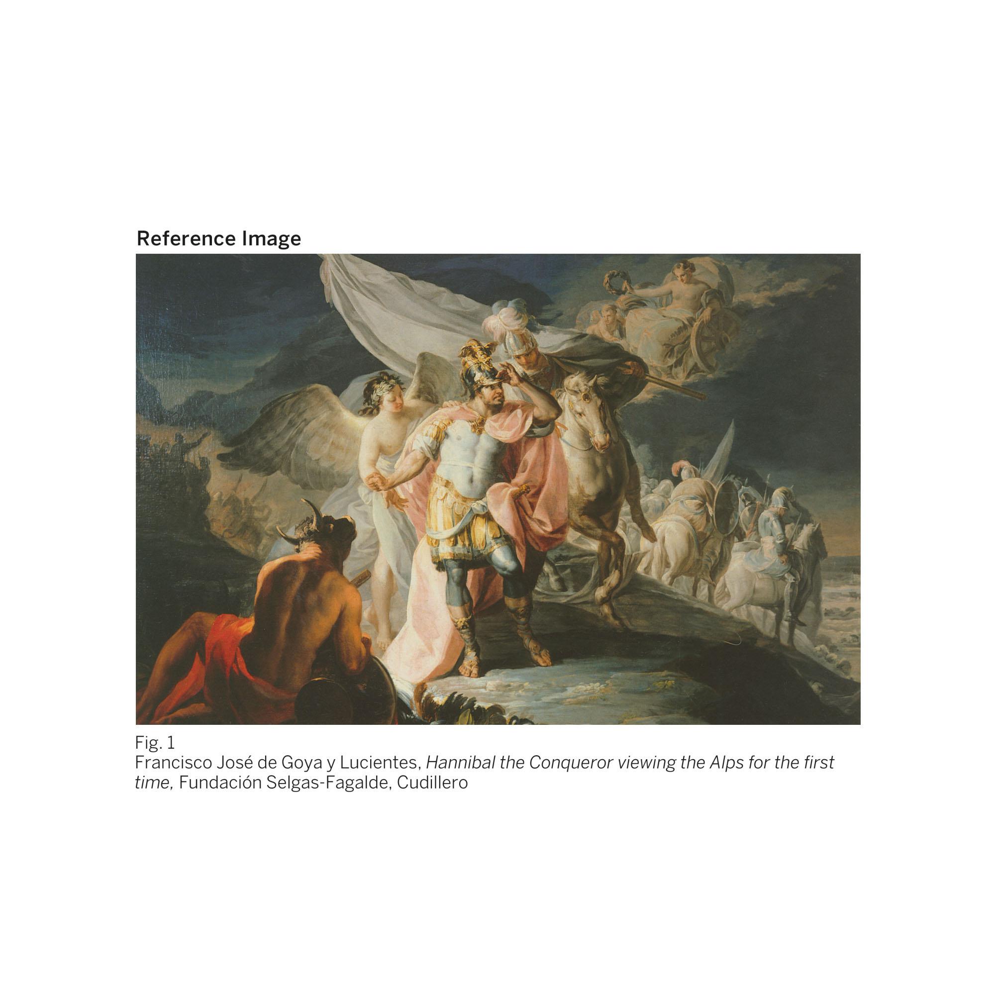 FRANCISCO JOSÉ DE GOYA Y LUCIENTES | HANNIBAL THE CONQUEROR VIEWING ...