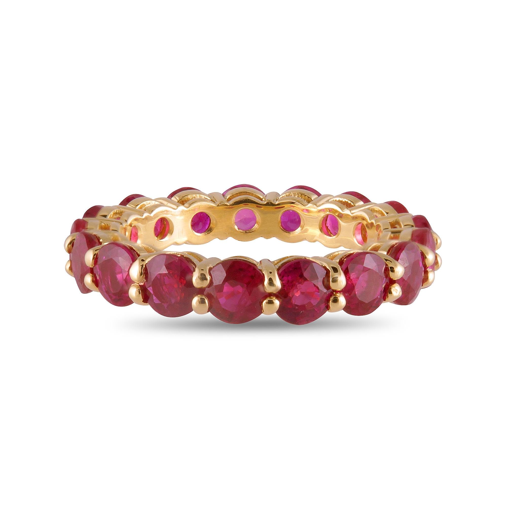 Gold And Ruby Eternity Band Ring Available For Immediate Sale At Sotheby’s