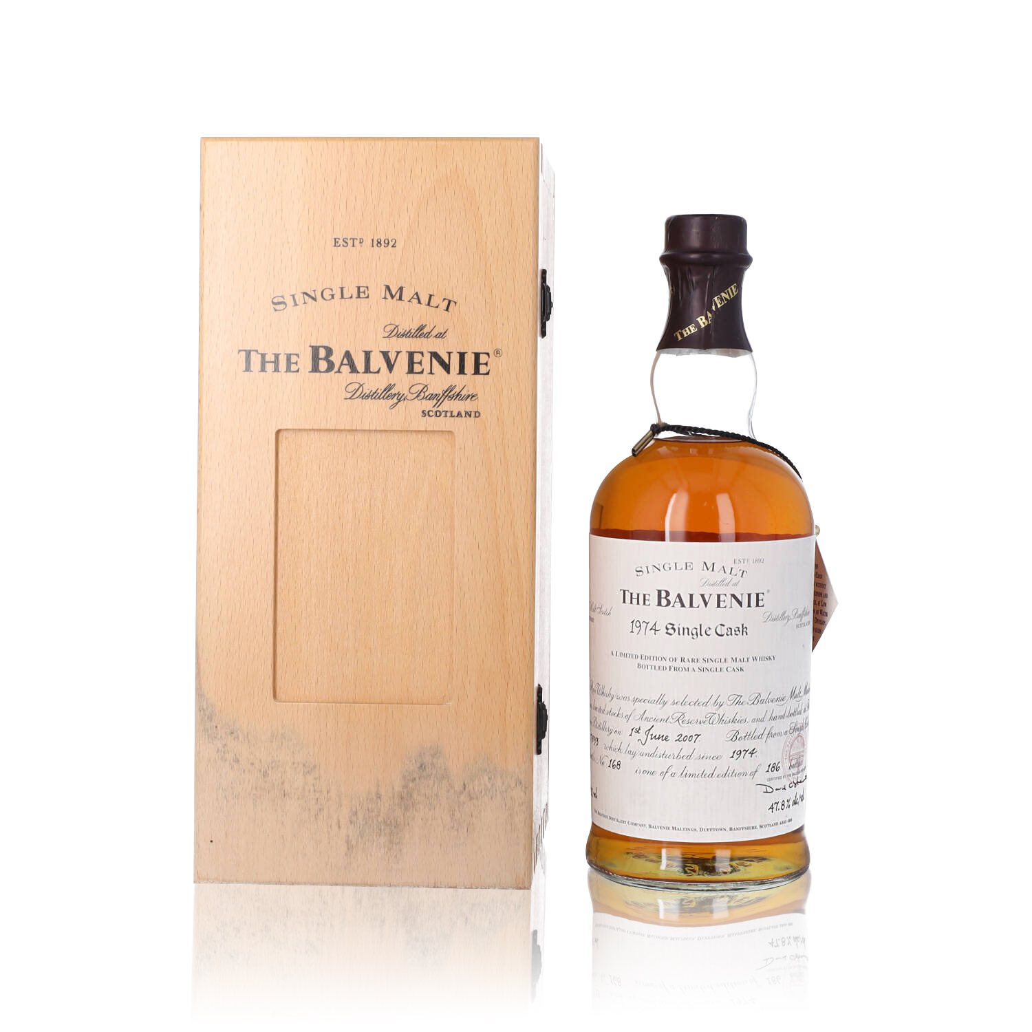 The Balvenie Single Cask #17893 47.8 abv 1974 (1 BT75) | Whisky ...
