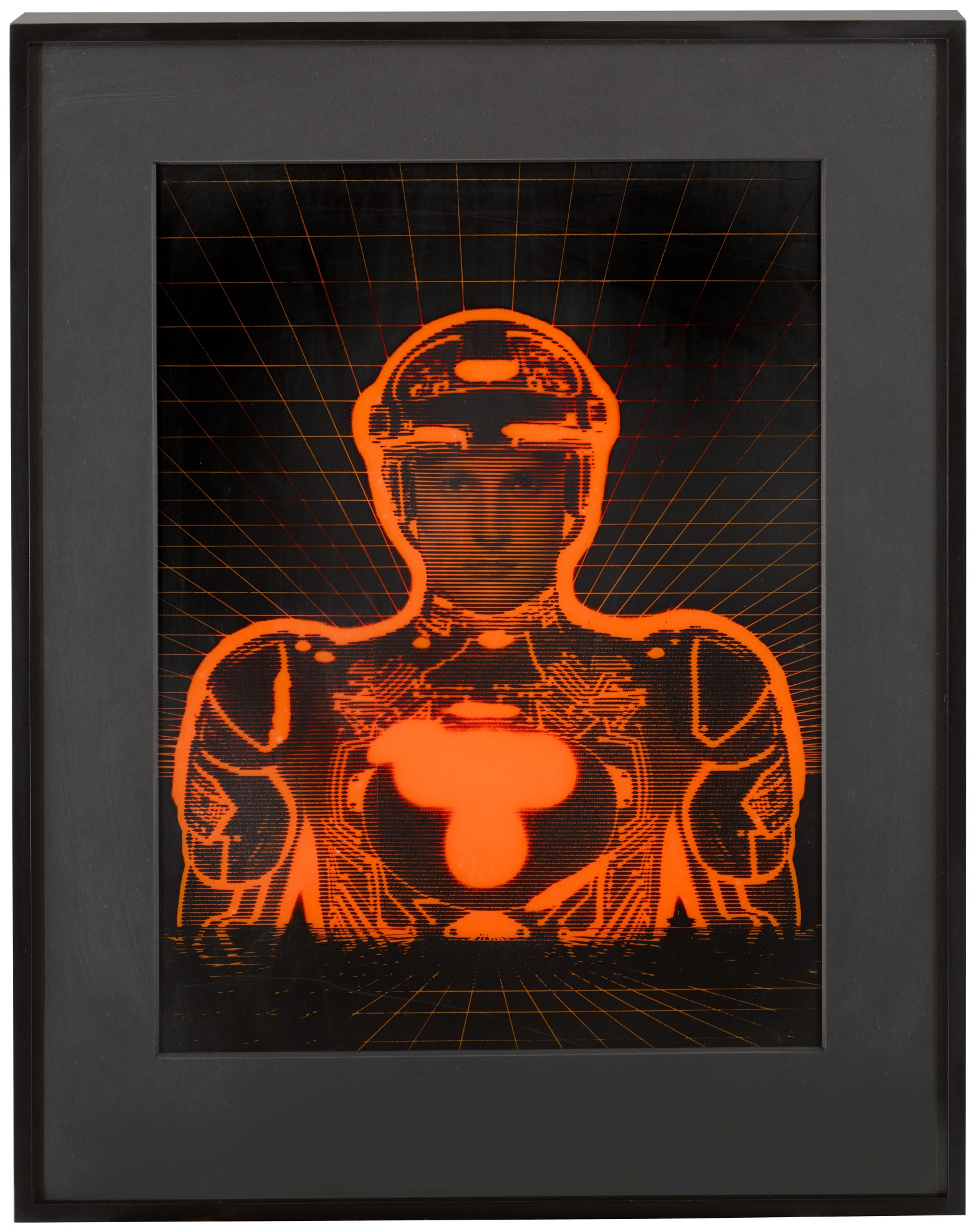 TRON (1982) PRELIMINARY ARTWORK IN BESPOKE LIGHTBOX, BRITISH | Original ...