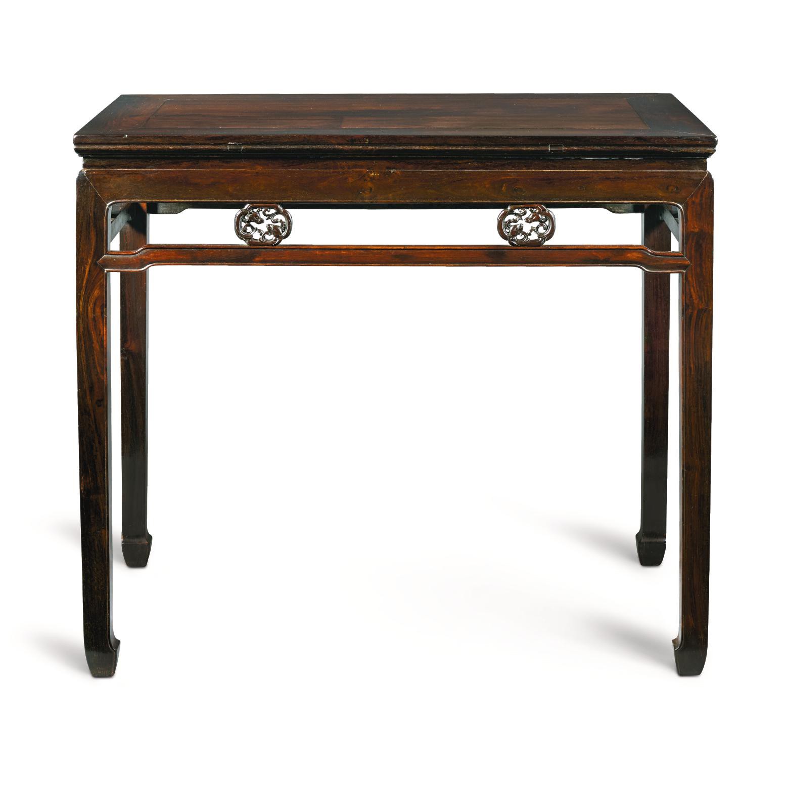 A ZITAN SIDE TABLE, TIAOZHUO, QING DYNASTY, 18TH CENTURY | 清十八世紀 ...