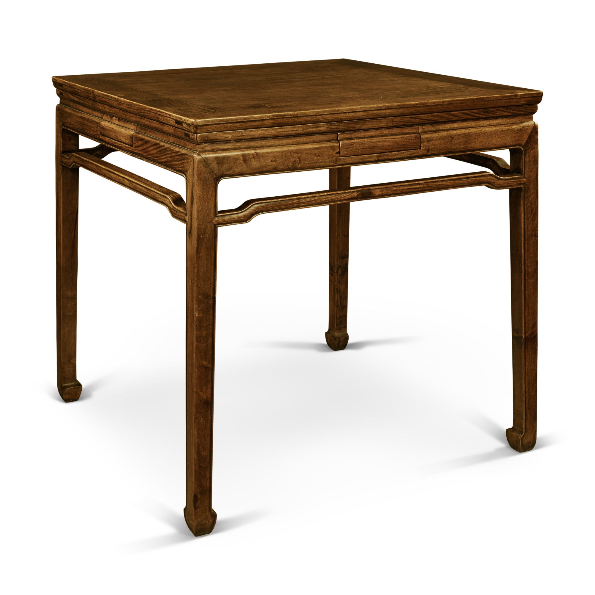 A 'huanghuali' and mixed-hardwood square games table, Late Qing dynasty ...