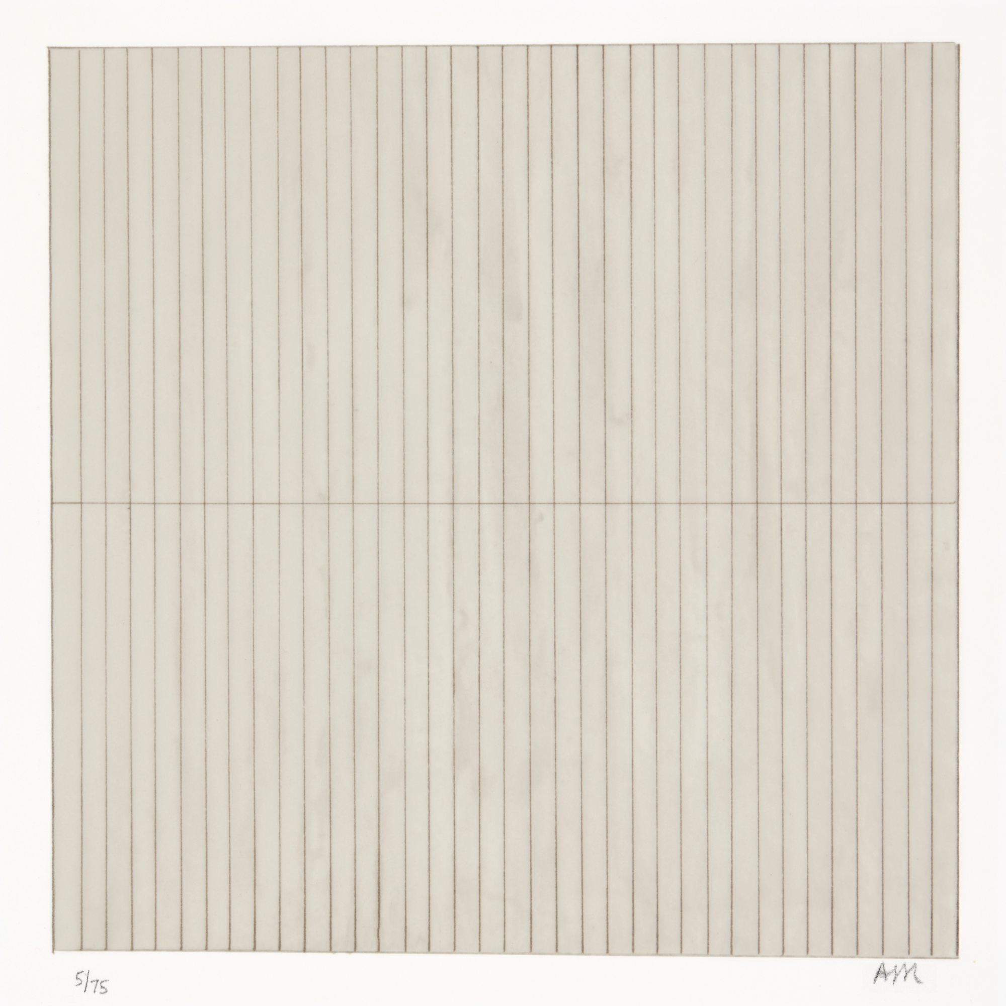 AGNES MARTIN | UNTITLED | Prints & Multiples | | Sotheby's