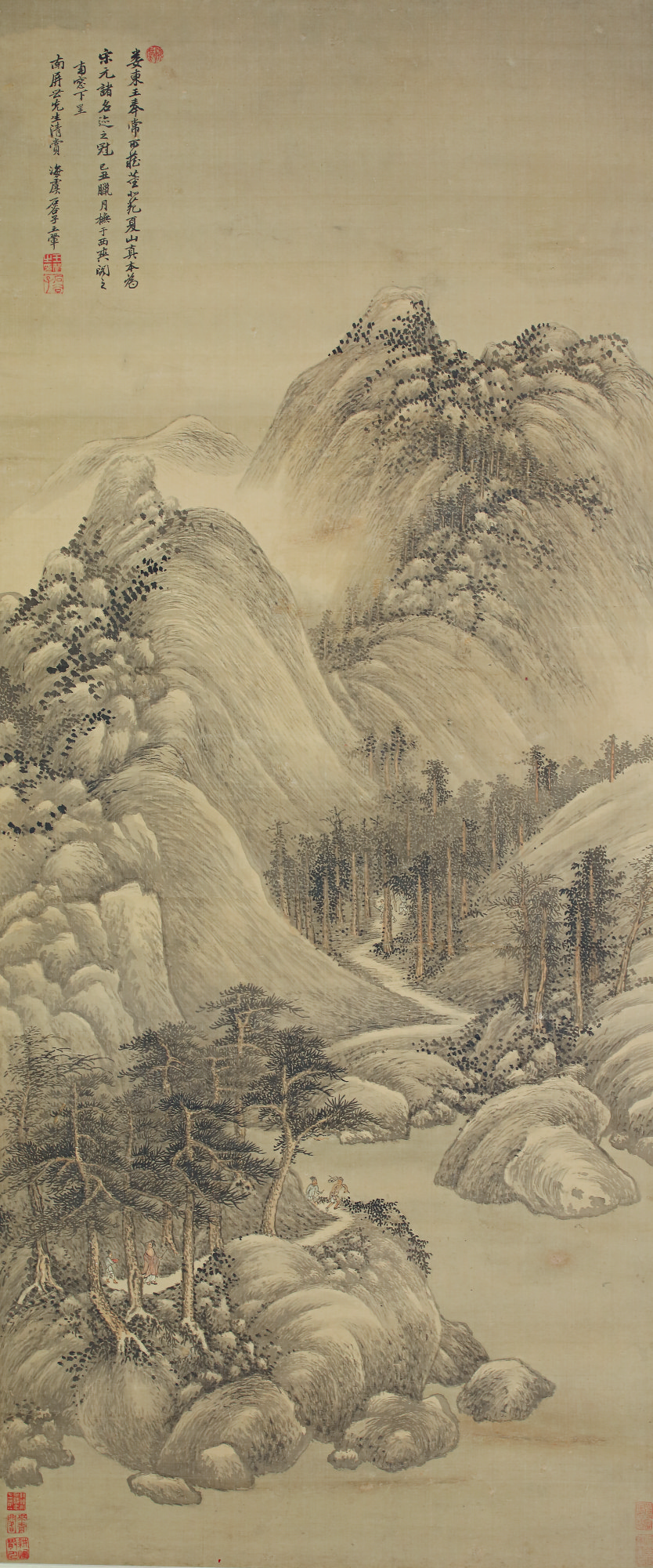 WANG HUI 1632-1717 王翬 | LANDSCAPE AFTER DONG YUAN 倣董北苑夏山圖 | Fine ...