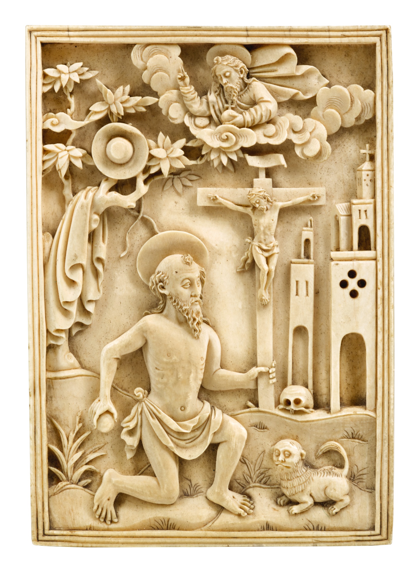 CHINESE JESUIT, CIRCA 1700 | Relief with Saint Jerome | Spetchley ...