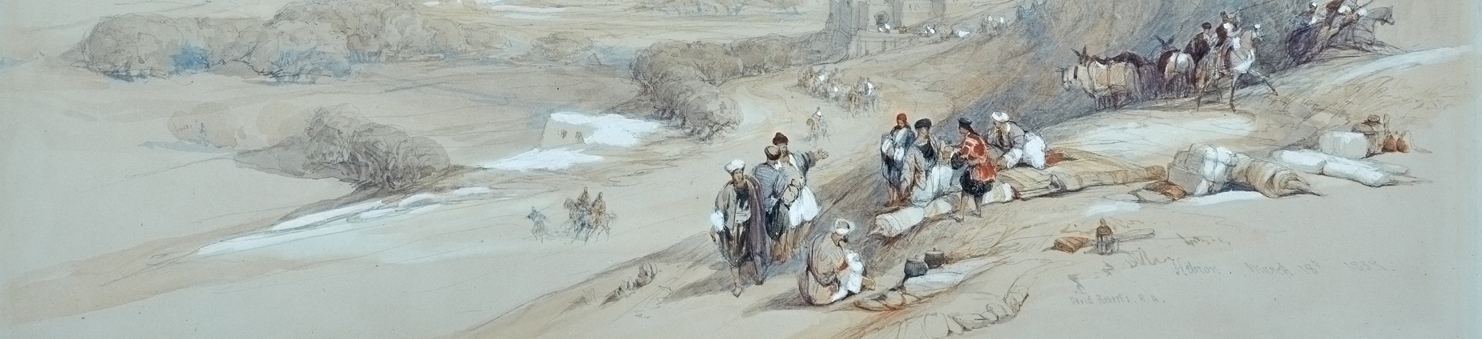 David Roberts, R.A. - Travels through the Middle East; Important ...