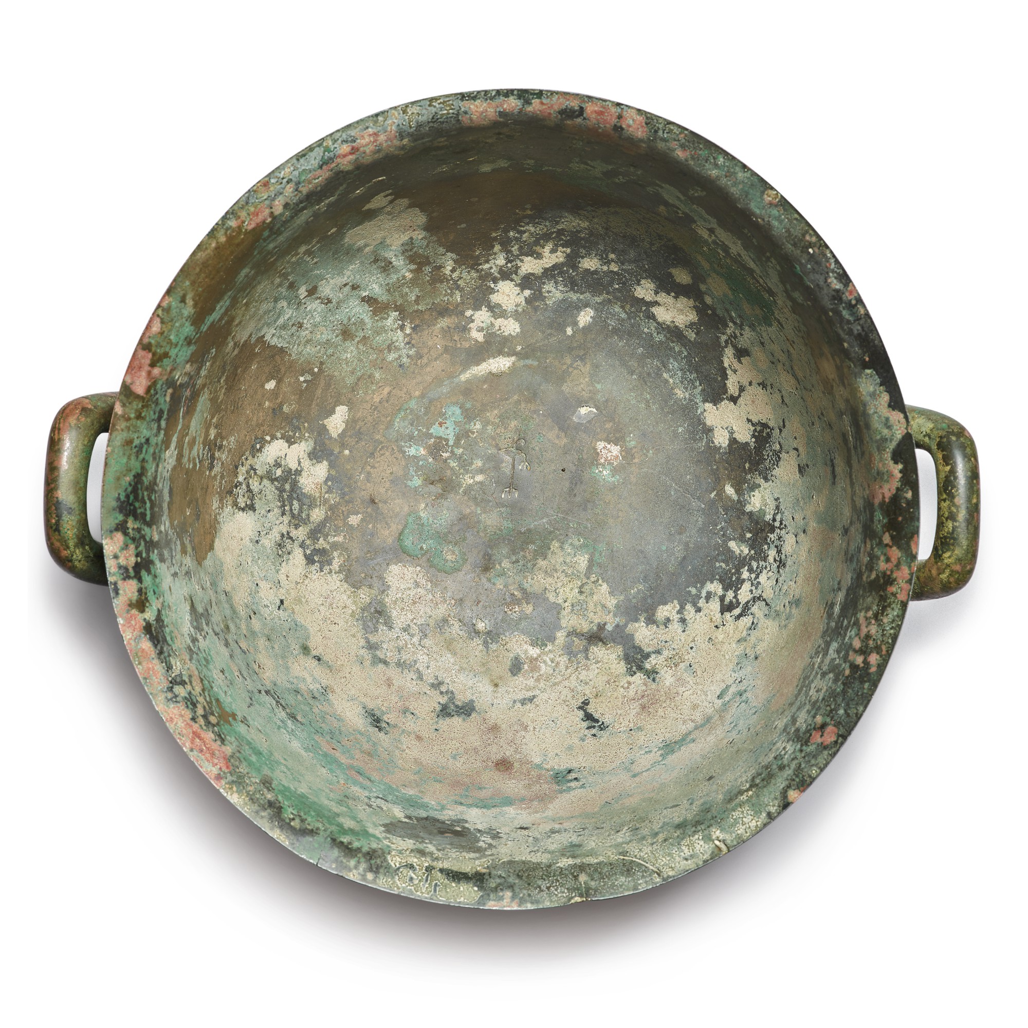 A rare archaic bronze ritual food vessel (Gui), Late Shang dynasty | 商末 ...