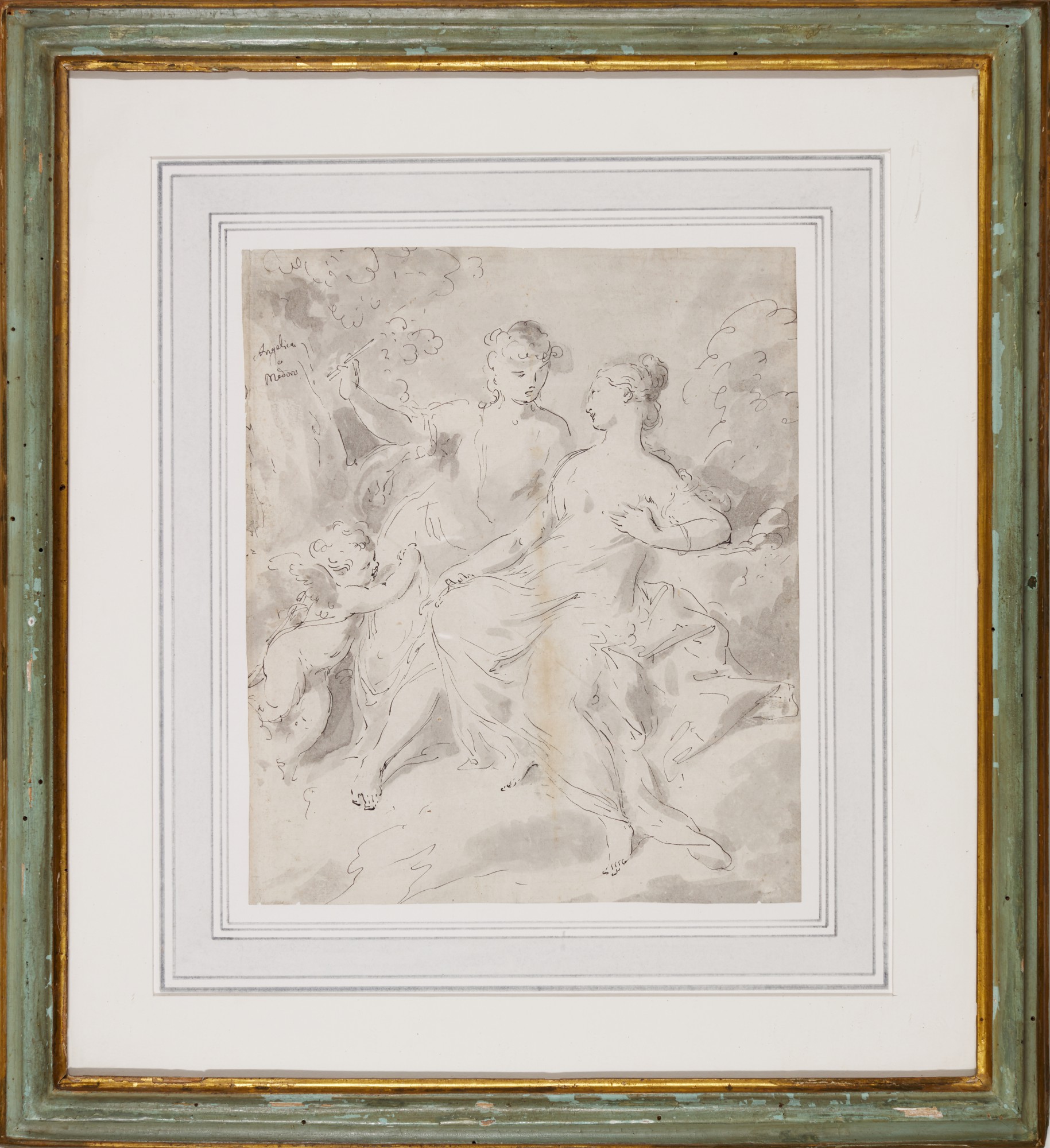 PIETRO DE ANGELIS | Angelica and Medoro | Old Master and British Works ...