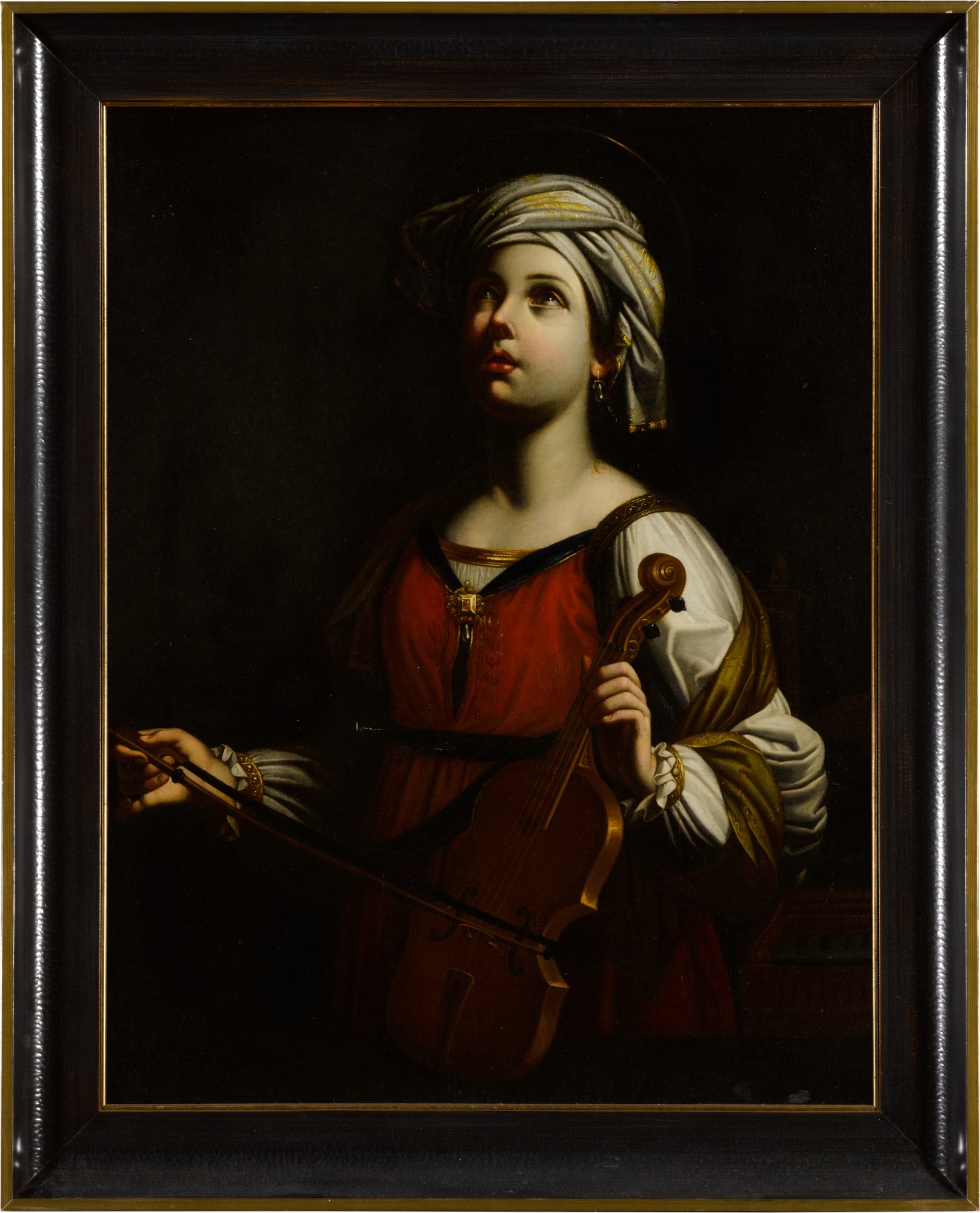 St. Cecilia playing the violin | Master Paintings and Drawings | 2021 ...