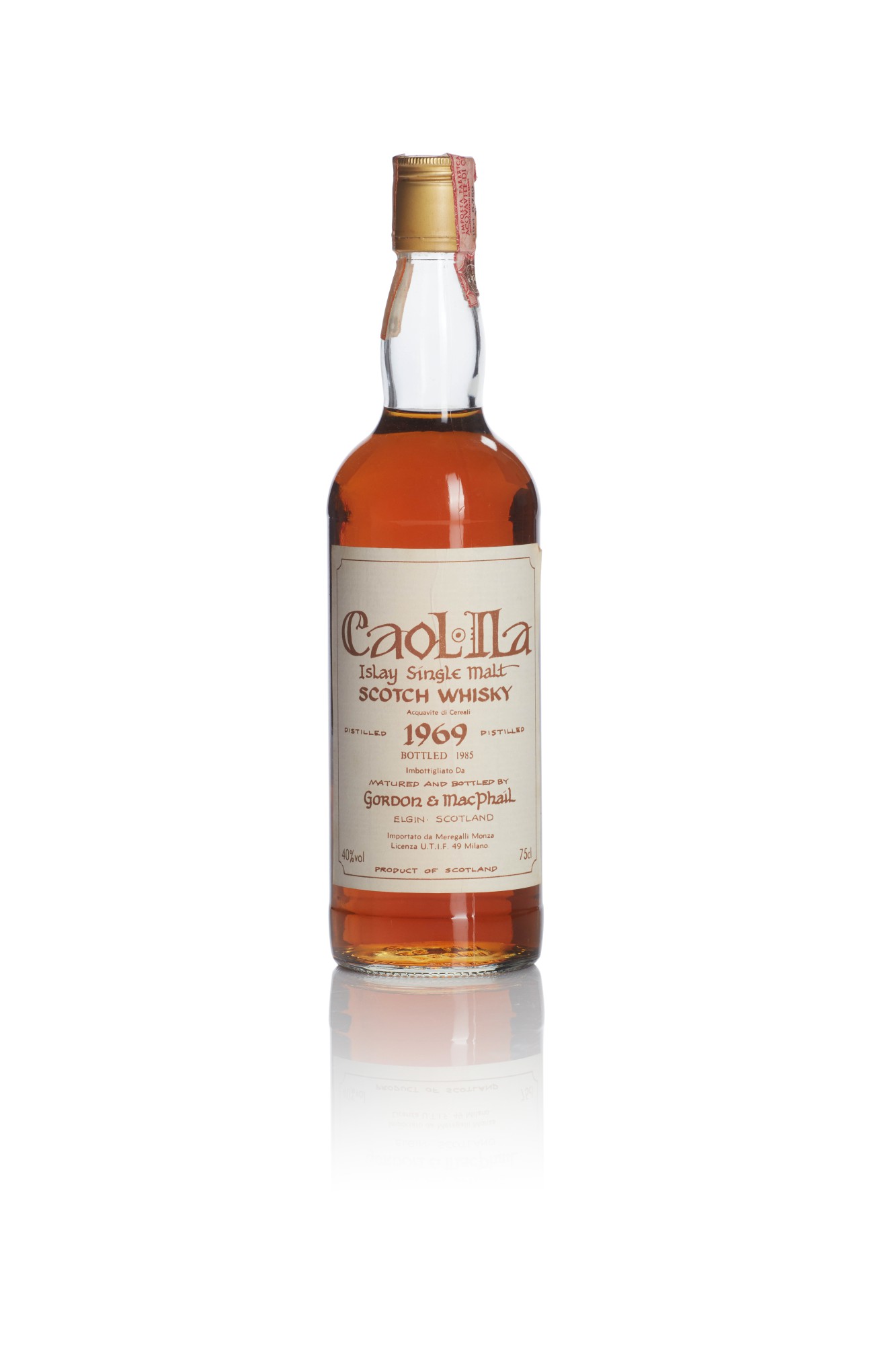 Caol Ila Gordon & MacPhail Celtic Label 16 Year Old 40.0 abv 1969 | The ...