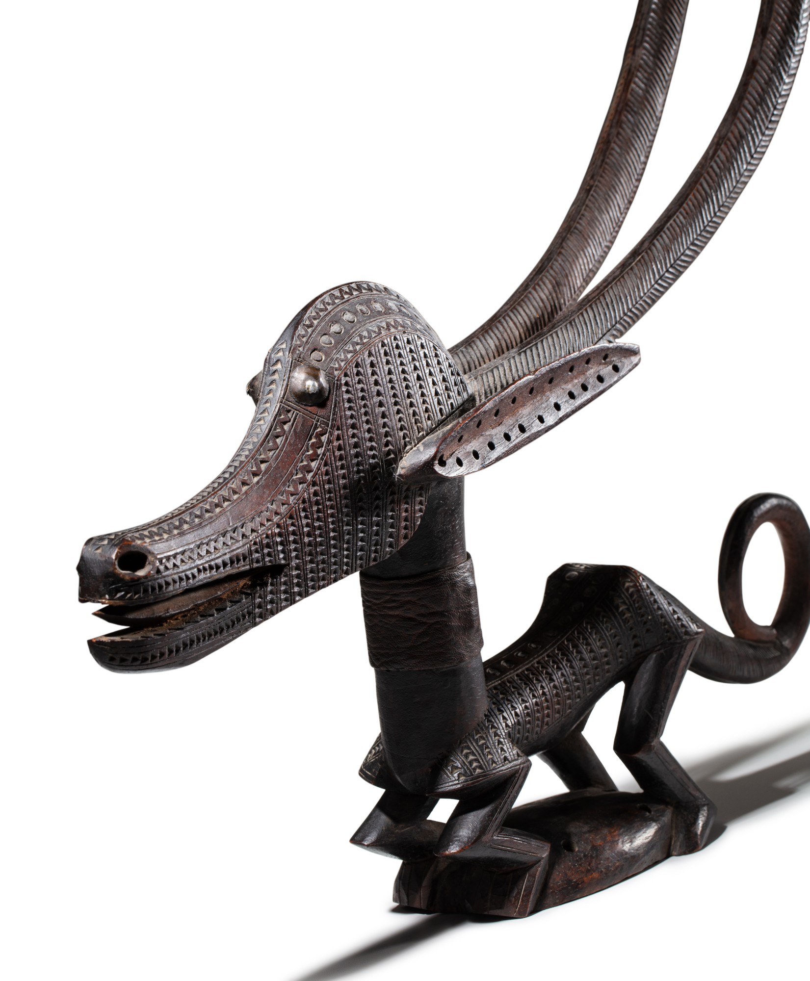 Cimier ciwara, Bamana, Mali | Bamana Ciwara headdress, Mali ...