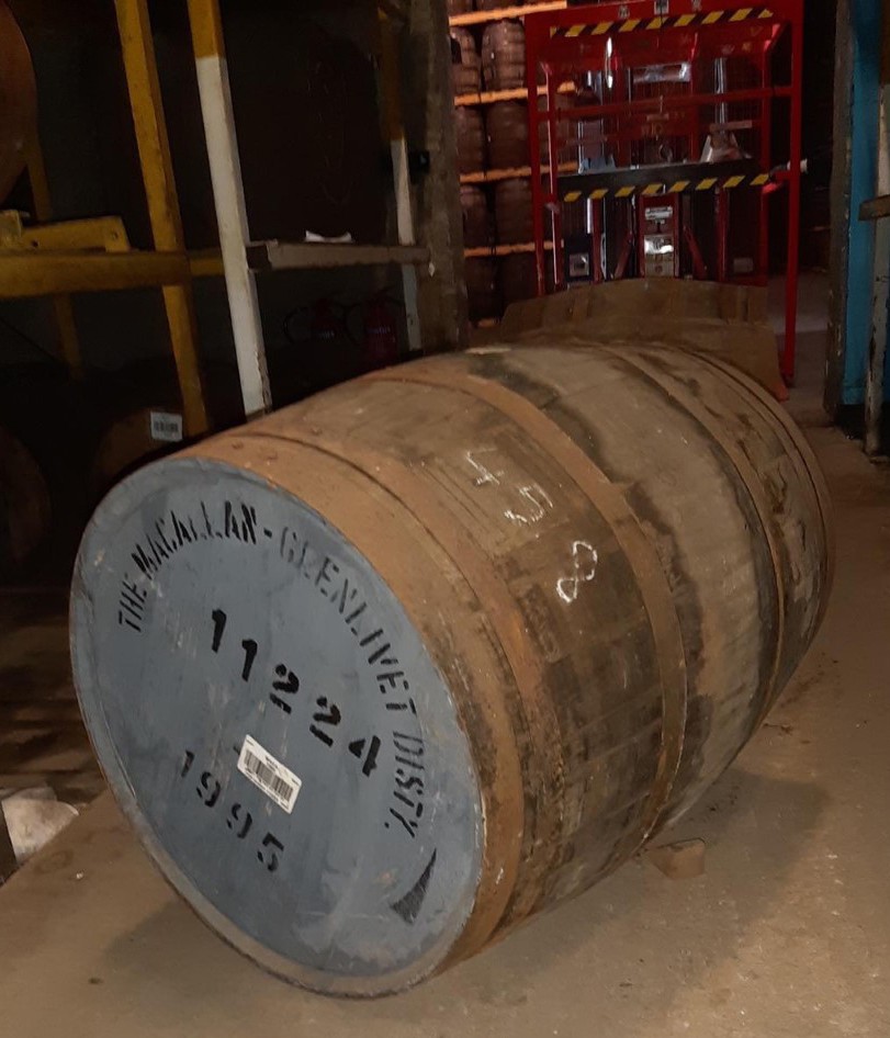 Cask from The Macallan 1995 (1 Hogshead) | Distilled | Whisky + Moutai ...
