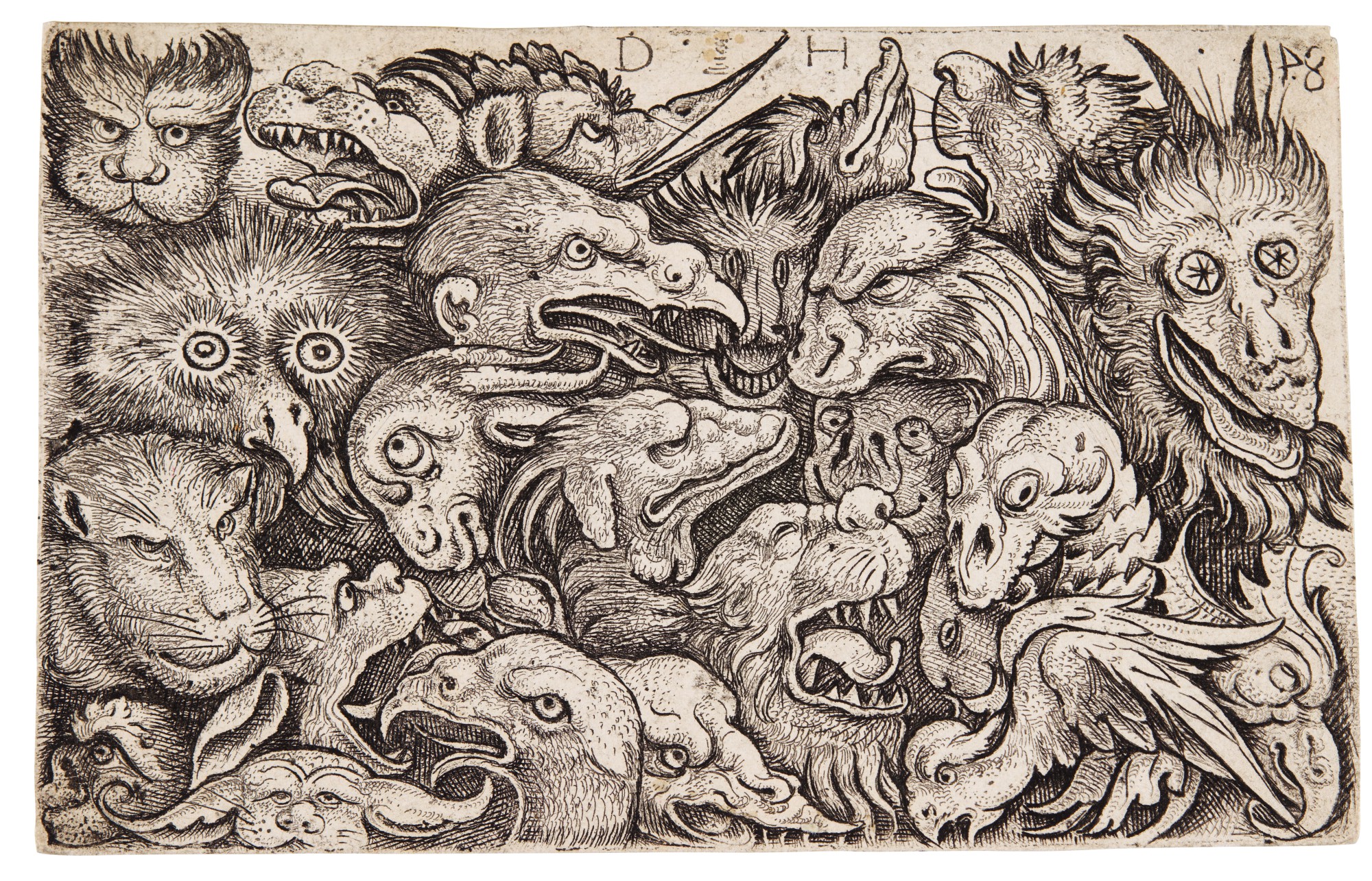 HIERONYMUS HOPFER | THE THREE GOBLETS (AFTER ALBRECHT ALTDORFER ...