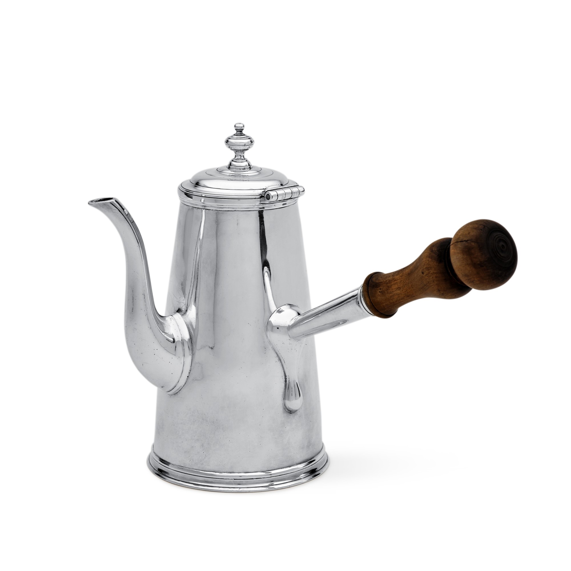 An Irish Silver Side-Handled Coffee Pot, Maker’s Mark R.W., Dublin ...