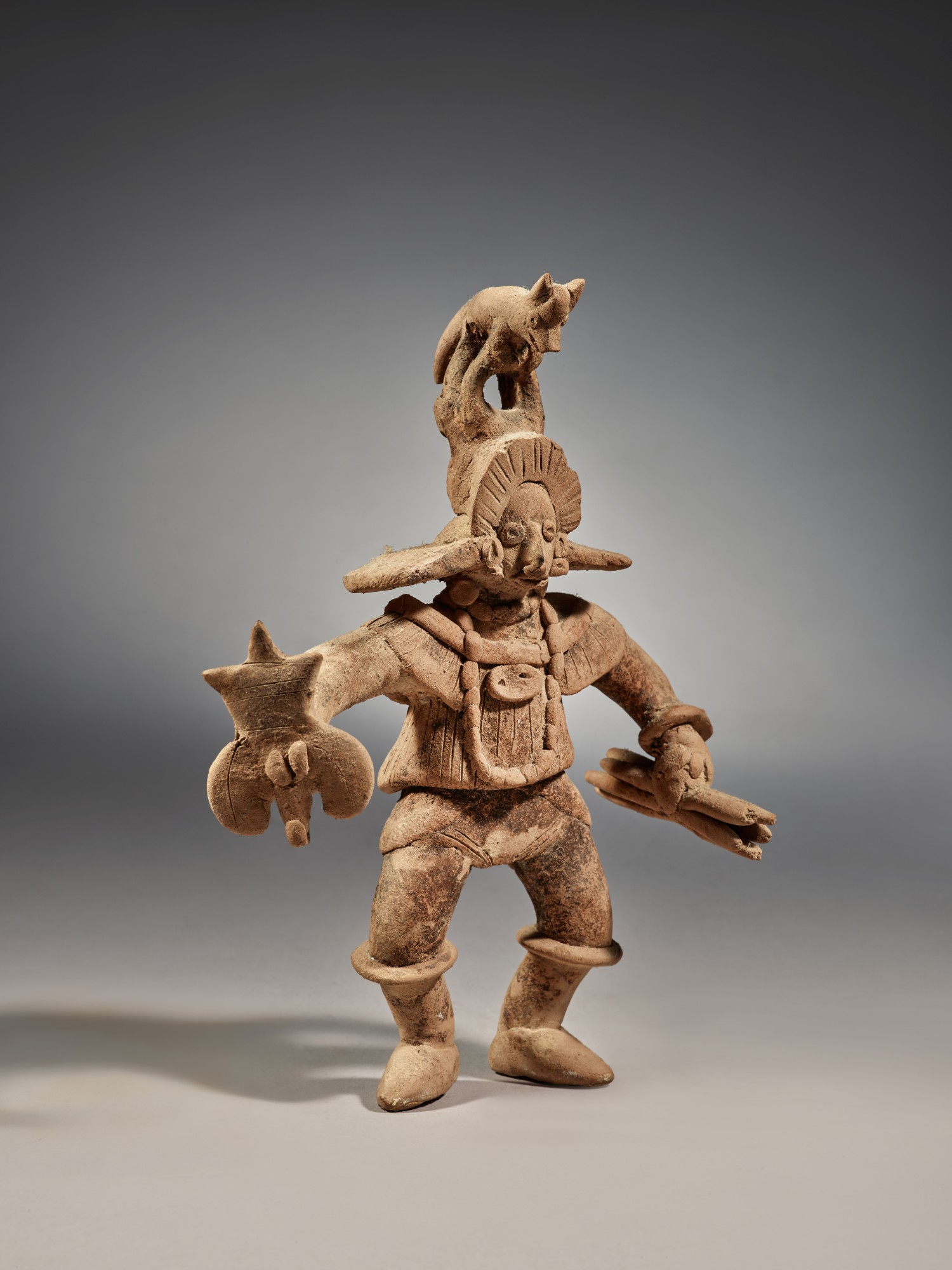 Group of Nine Colima Ceremonial Figures Late Preclassic/Protoclassic ...